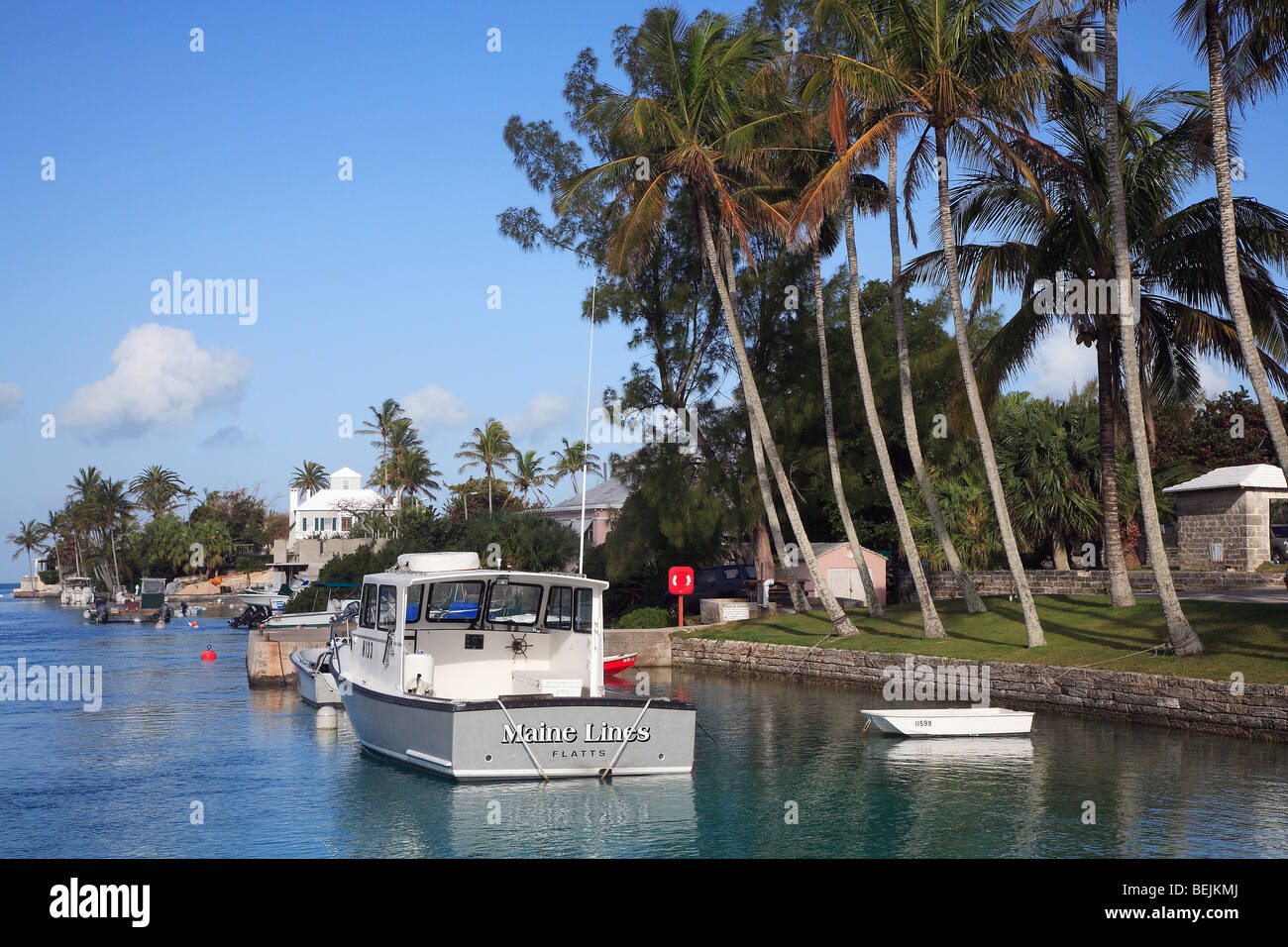 Harbour, Flatts Village, Smiths Parish, Bermuda, Atlantic Ocean ...