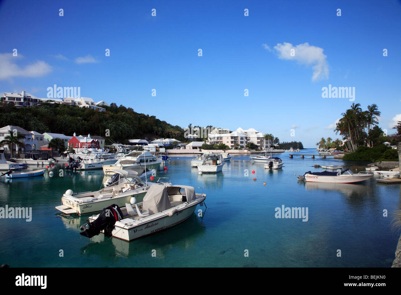 Harbour, Flatts Village, Smiths Parish, Bermuda, Atlantic Ocean ...
