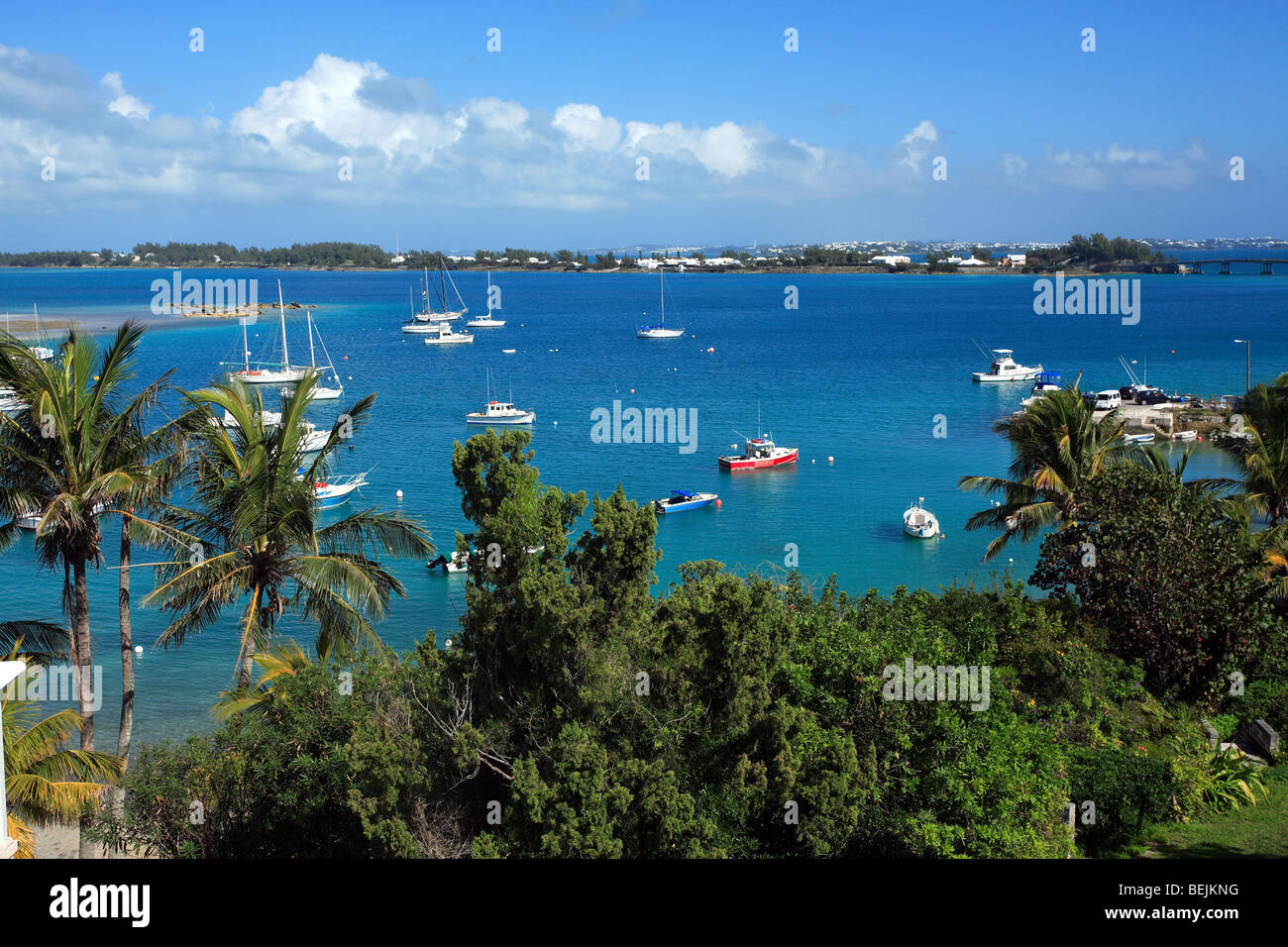 Landscape, Bermuda, Atlantic Ocean, Central America Stock Photo - Alamy