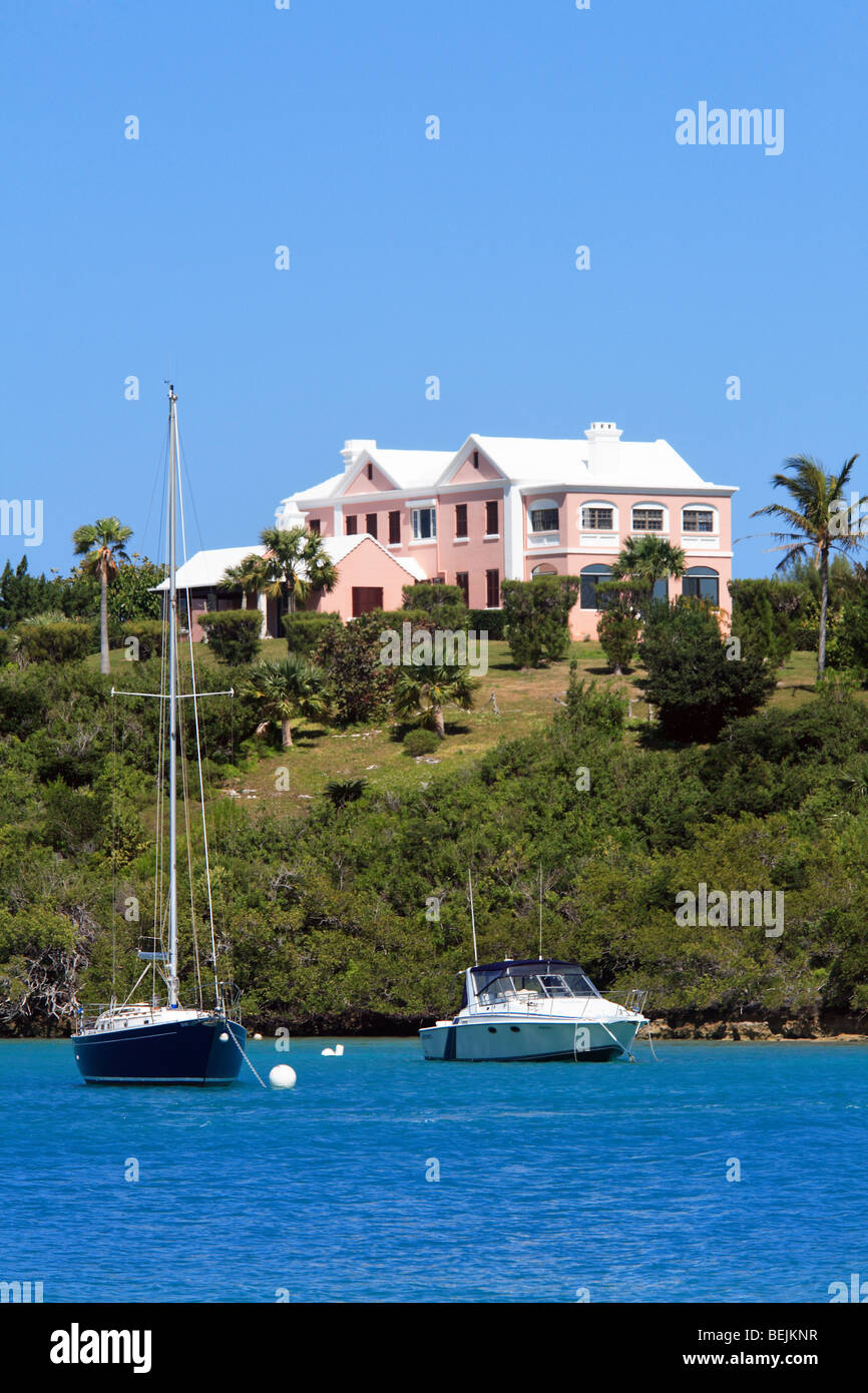 Bay, St. George's Town, Bermuda, Atlantic Ocean, Central America Stock ...