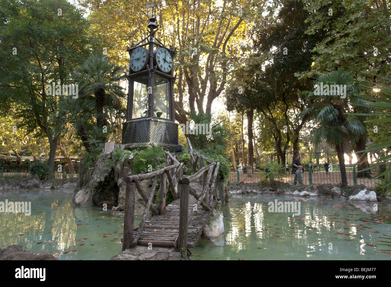 Rome, Italy. Orologio ad acqua (Water clock) or Idrocronometro ...
