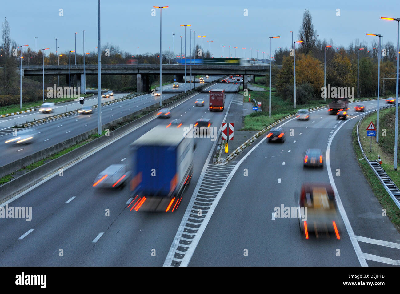 Driving on motorway hi-res stock photography and images - Alamy