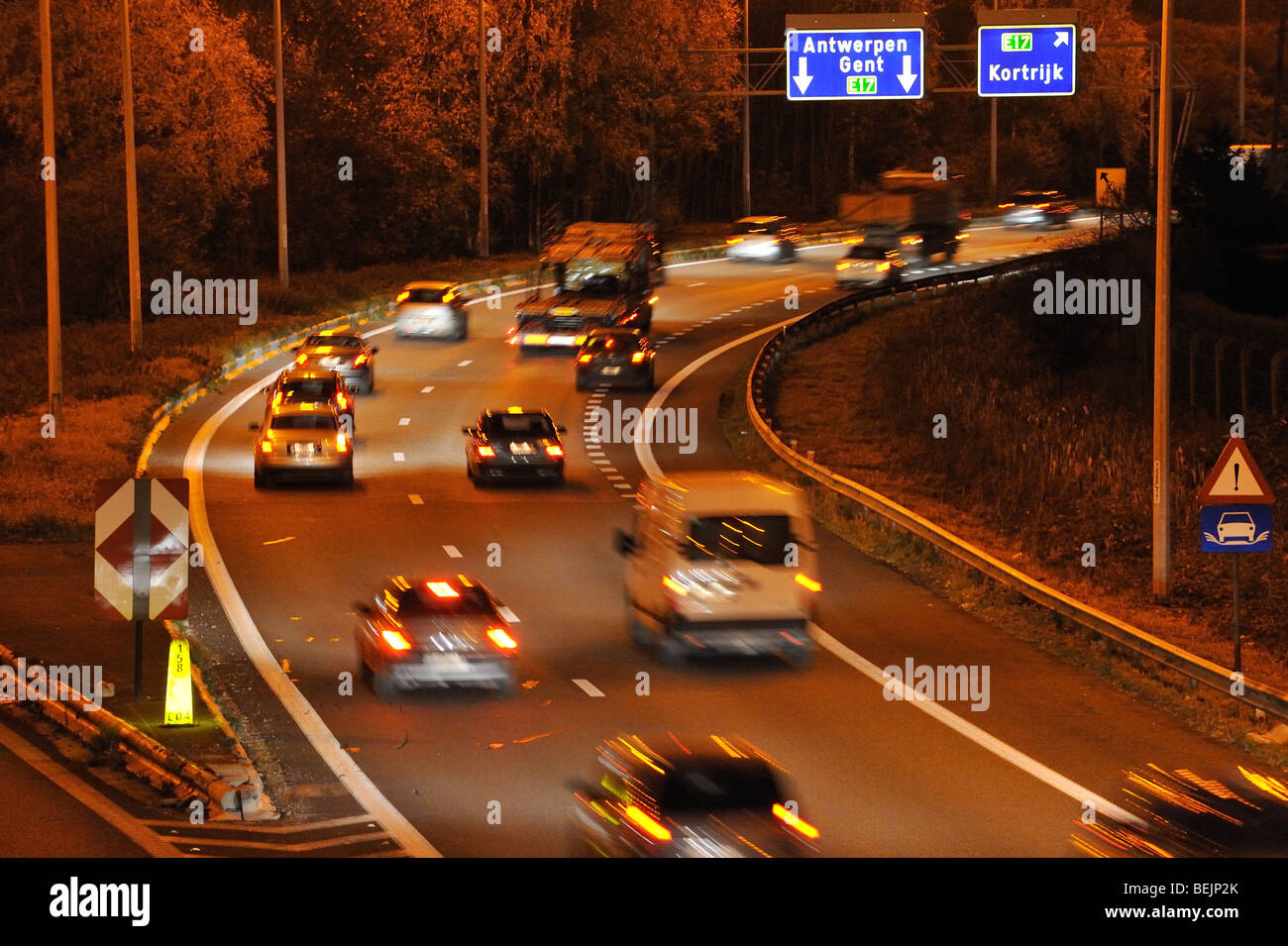 Rush hour traffic driving on hi-res stock photography and images - Alamy