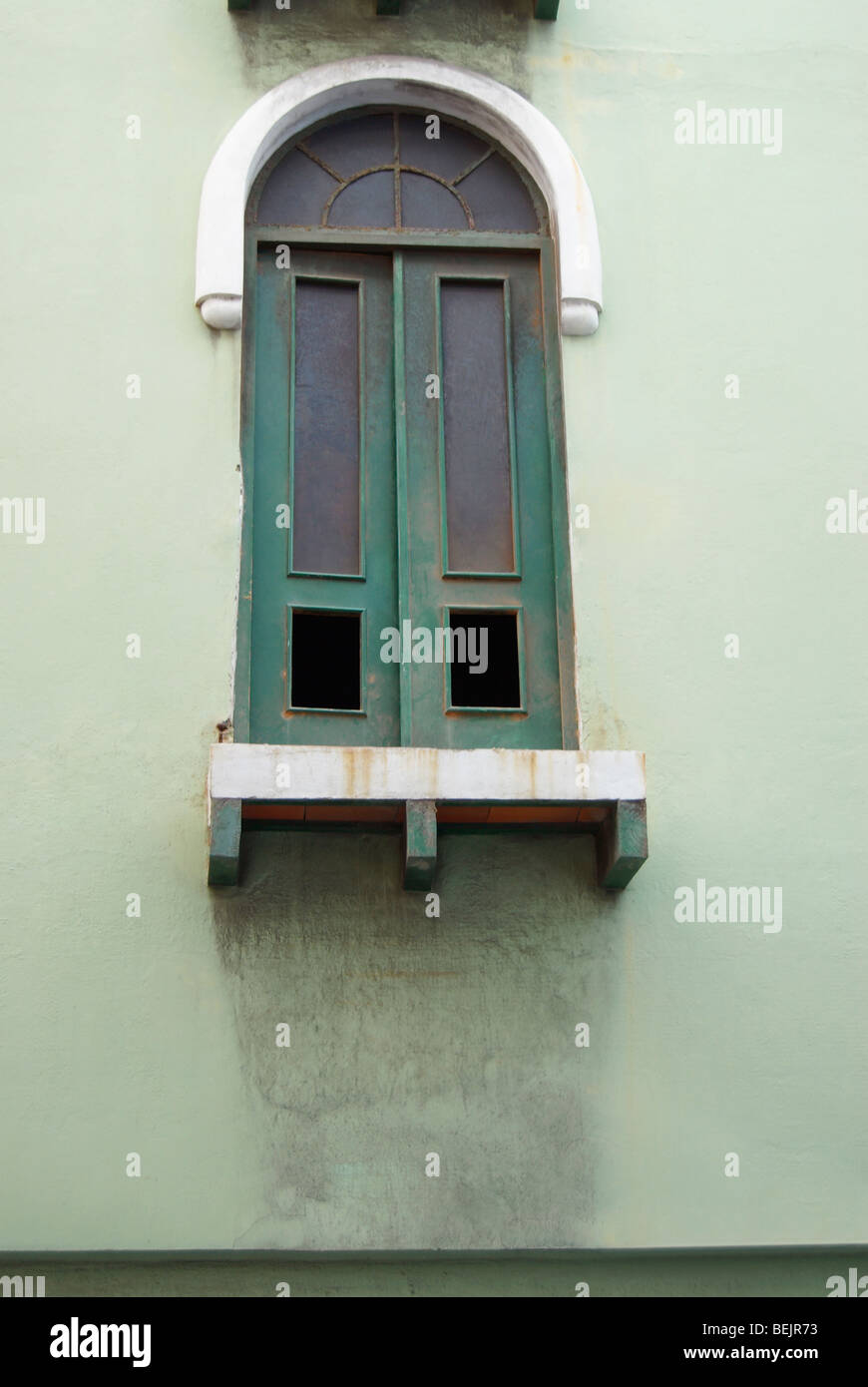 Closed window of a building Stock Photo - Alamy
