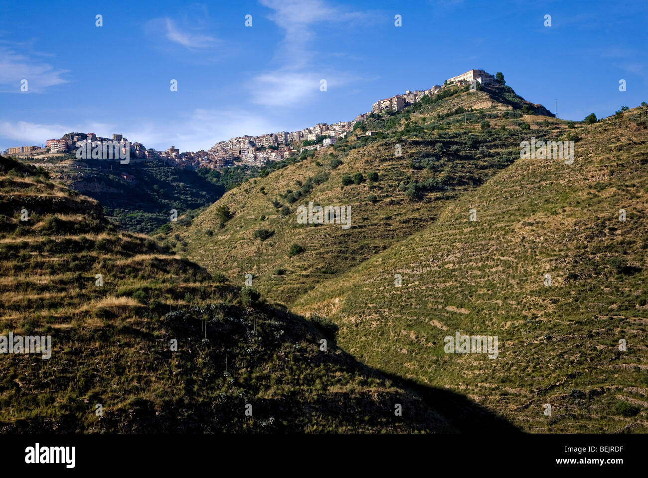 Landscape, Centuripe, Sicily, Italy Stock Photo - Alamy