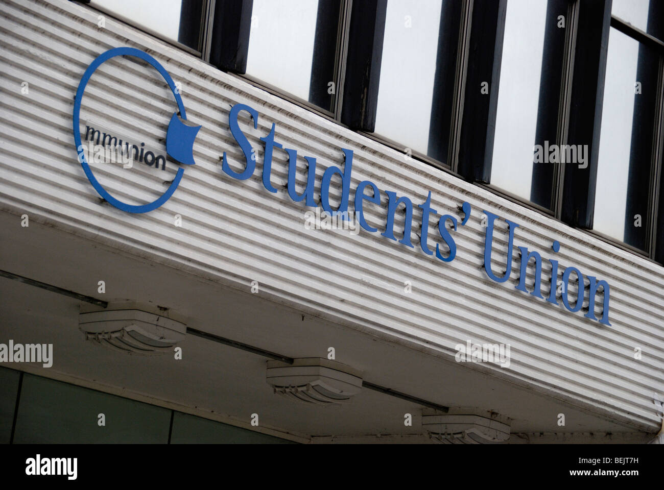 Students' Union sign outside the University of Manchester Students ...