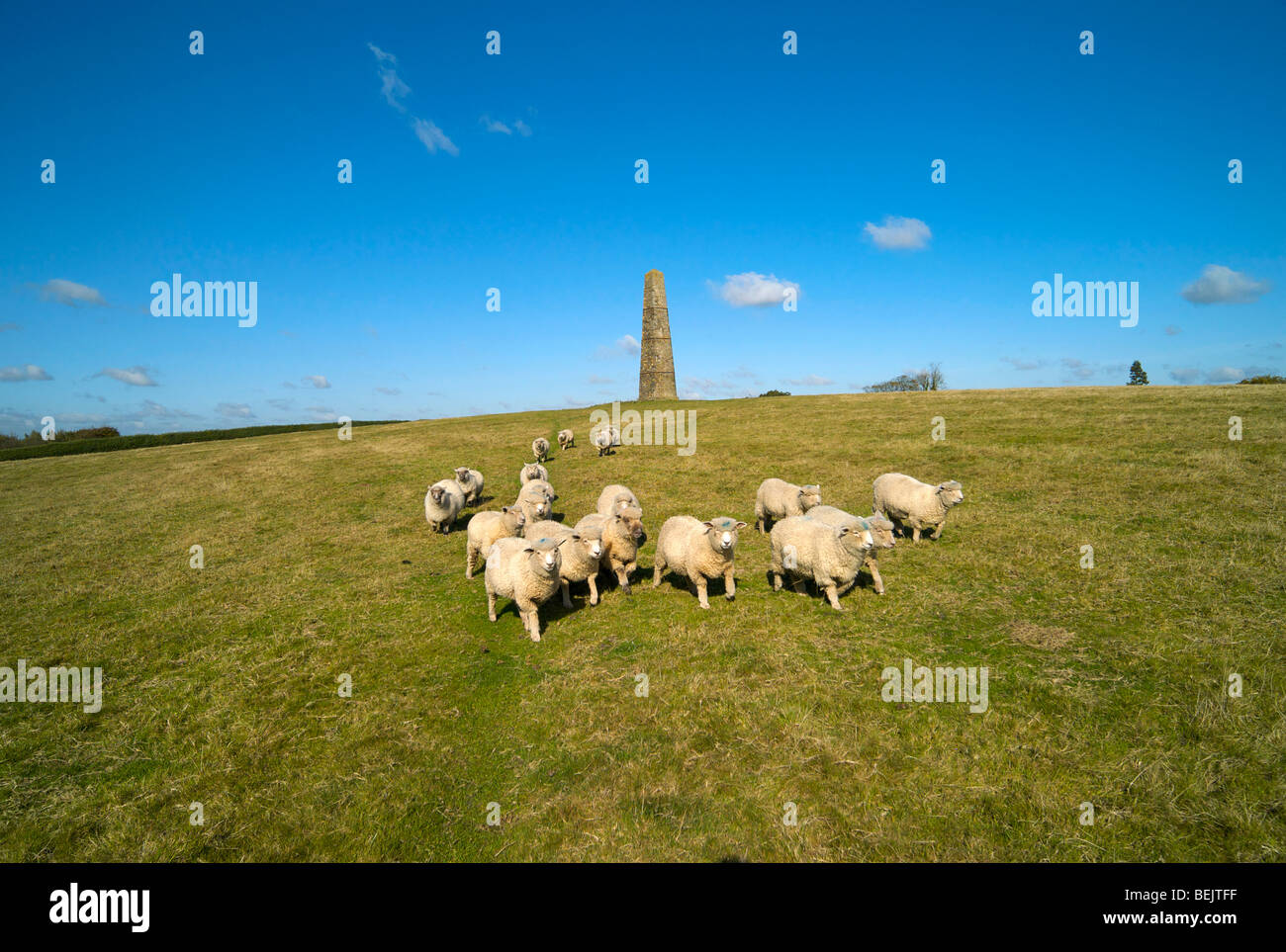 The Obelisk or Brightling Needle built by Mad Jack Fuller to maybe mark ...