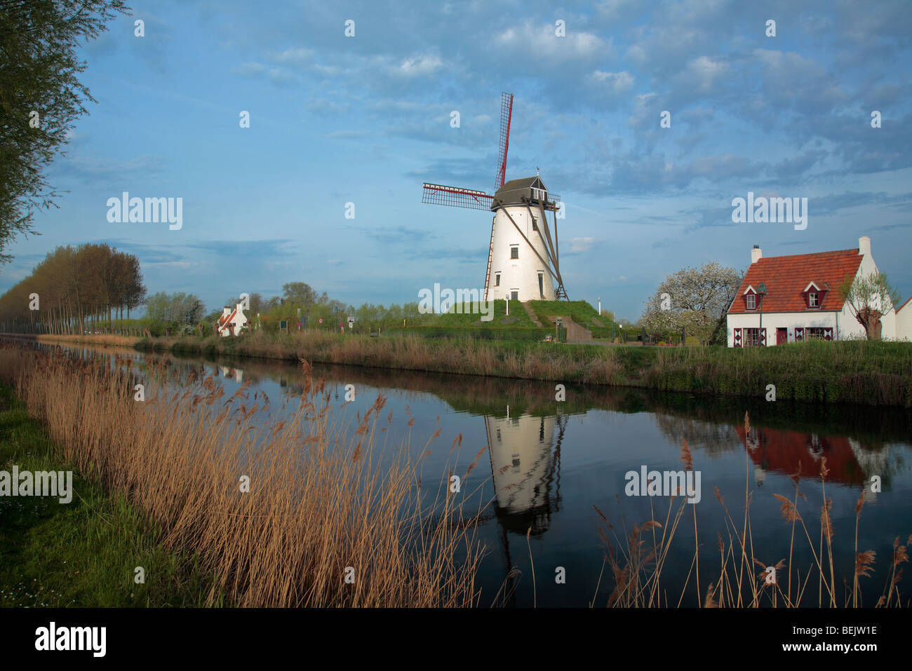 Windmill damme hi-res stock photography and images - Alamy