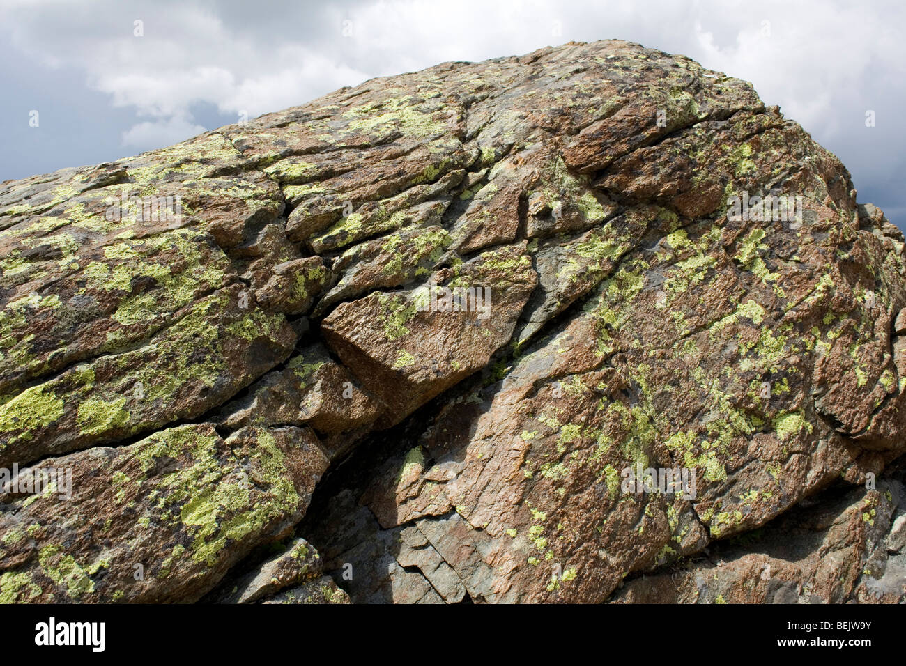 patterns and textures in alpine rock Stock Photo - Alamy