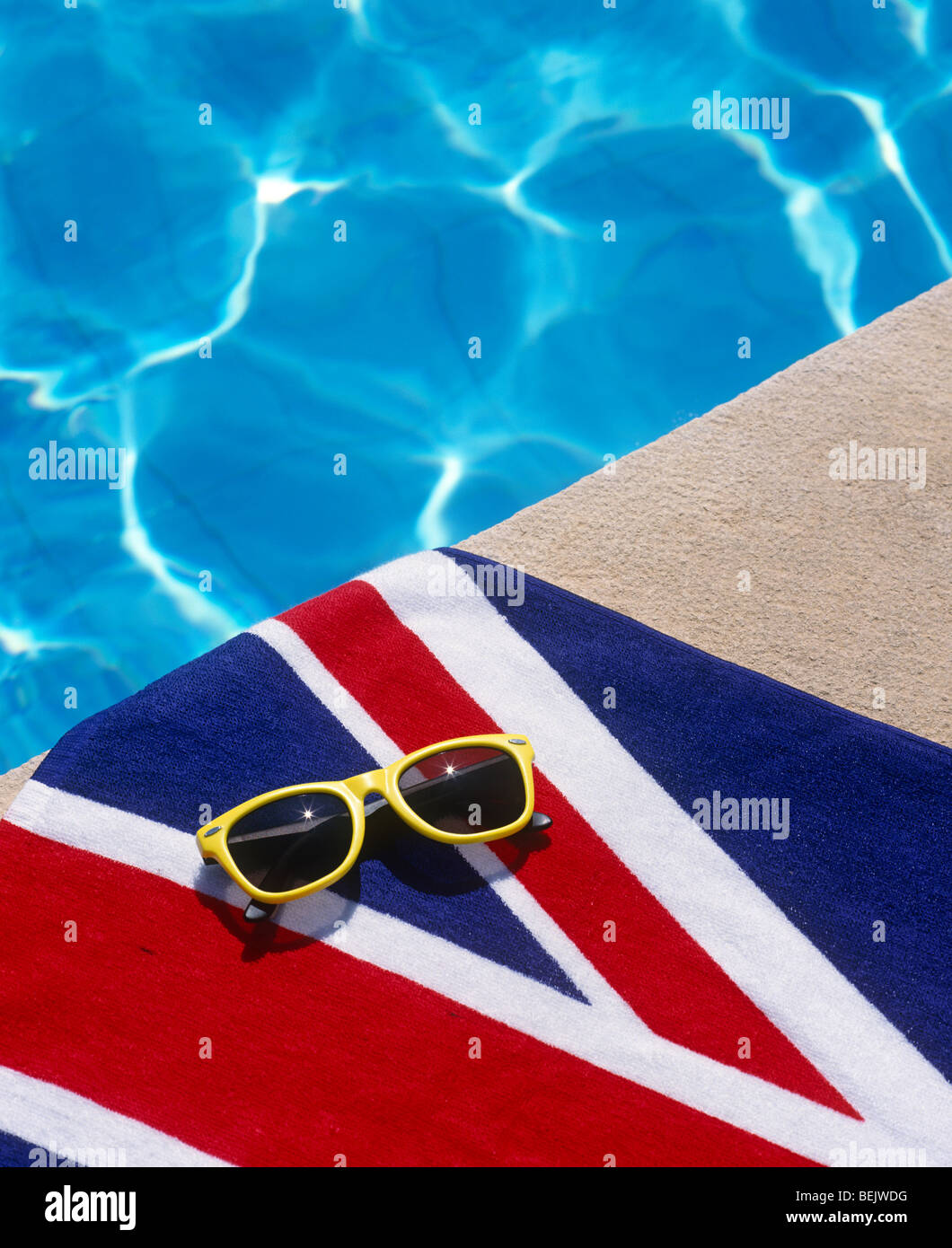 Union jack towel hi-res stock photography and images - Alamy