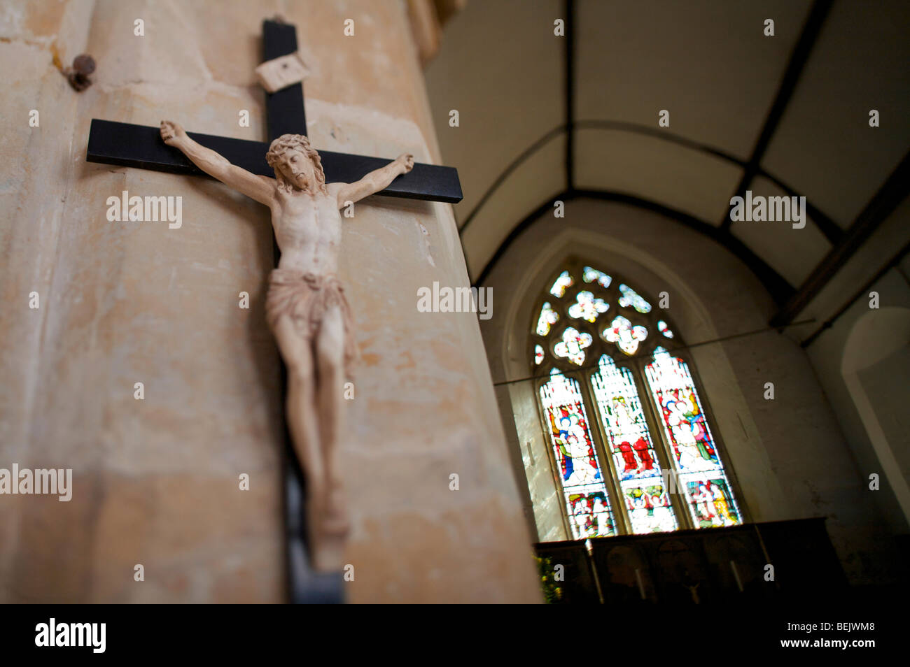 Altar With Crucifix High Resolution Stock Photography and Images - Alamy