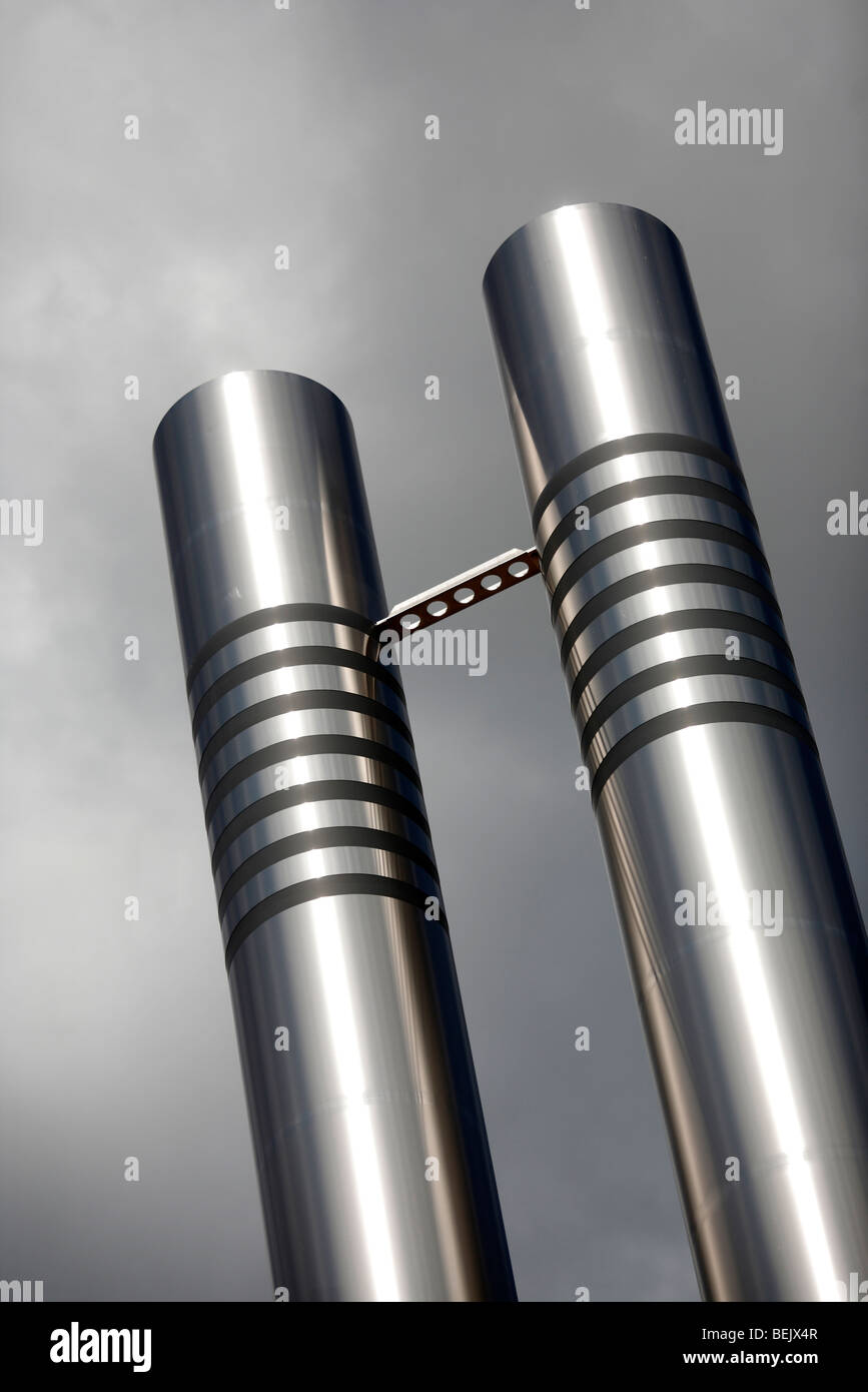 Silver chimney hi-res stock photography and images - Alamy