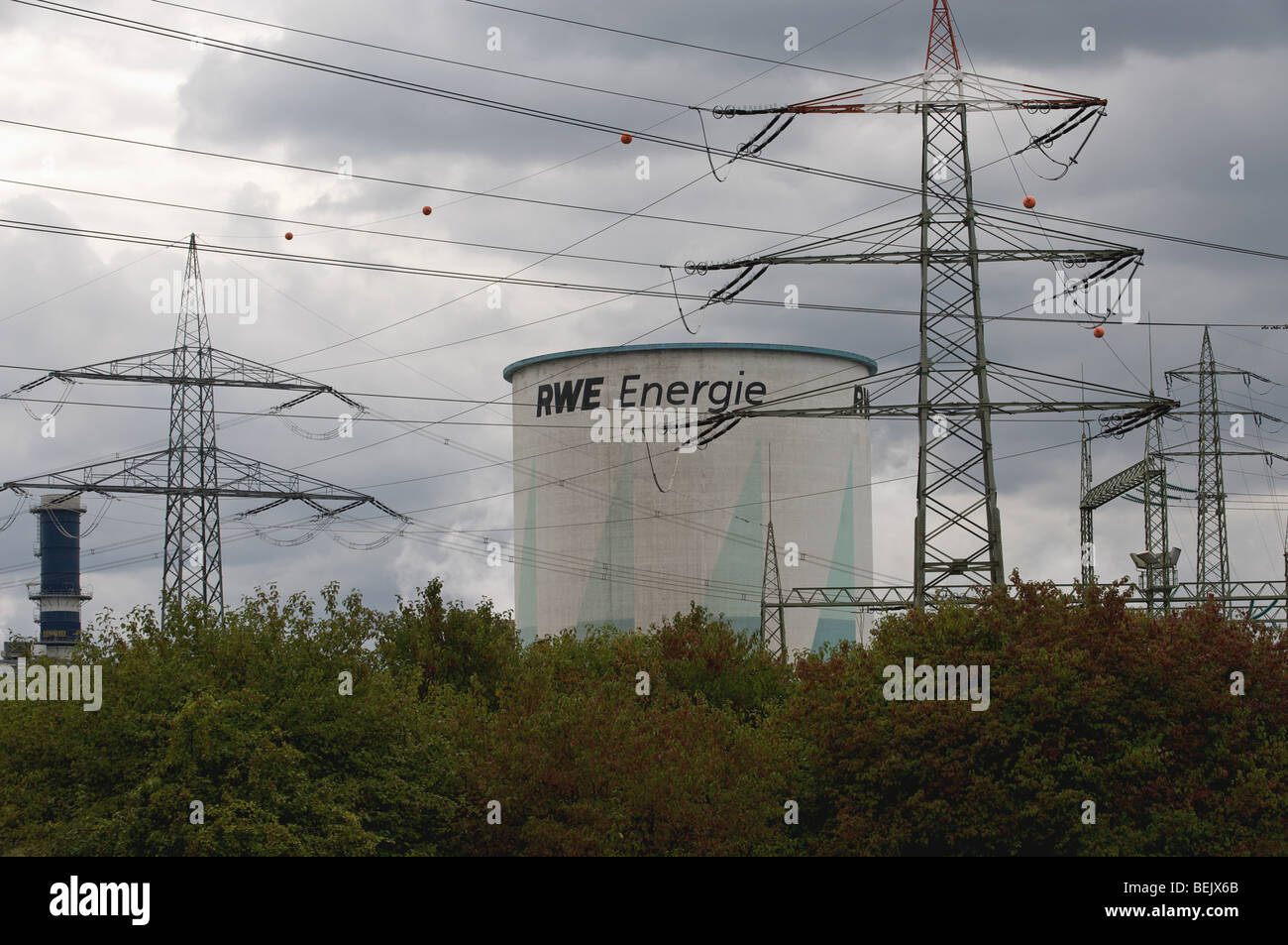 RWE Energy gas-fired power station, Germany Stock Photo - Alamy
