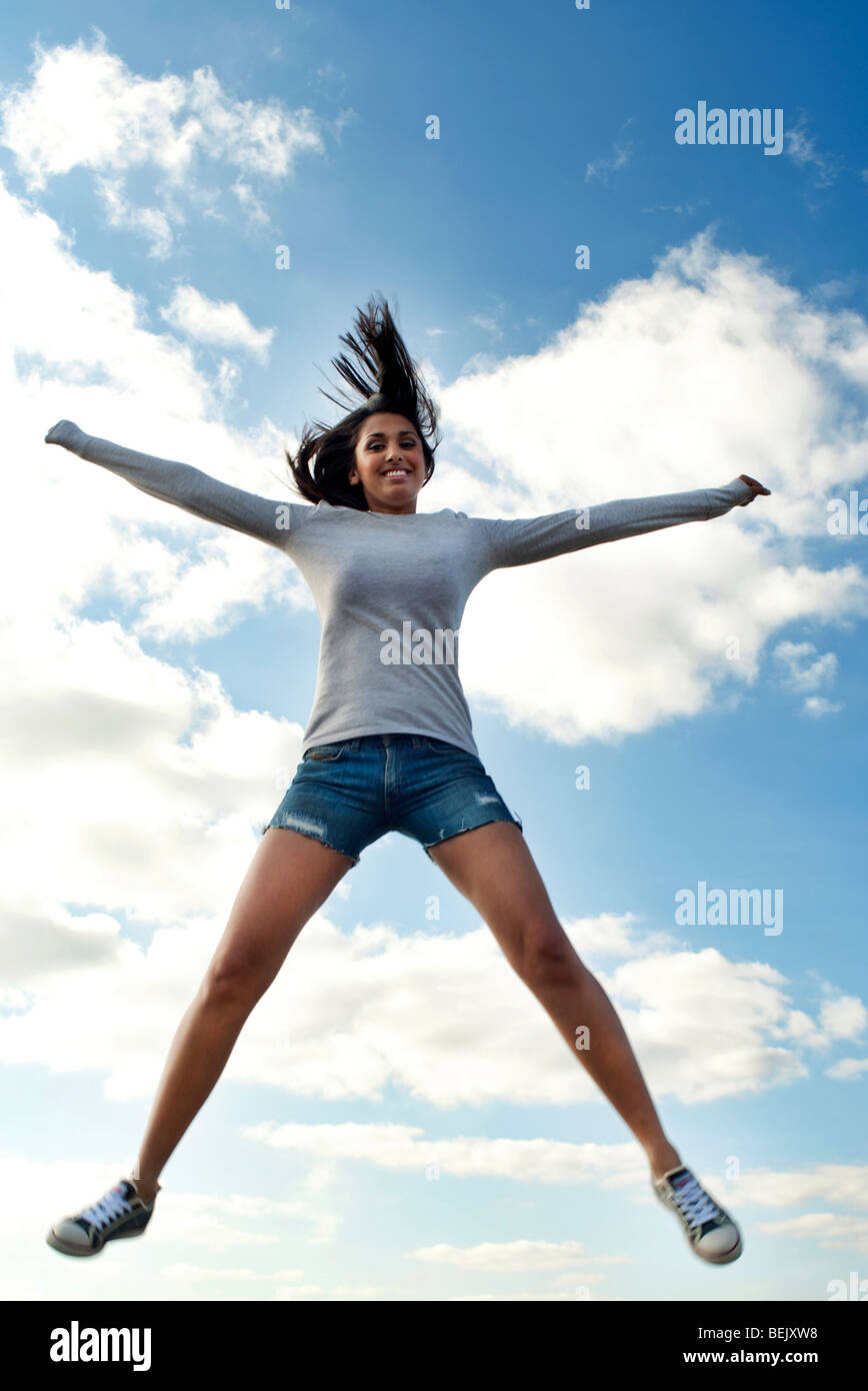 Leap leaping jump jumping hi-res stock photography and images - Alamy