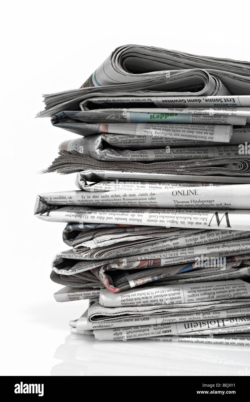 Zeitungspapier hi-res stock photography and images - Alamy
