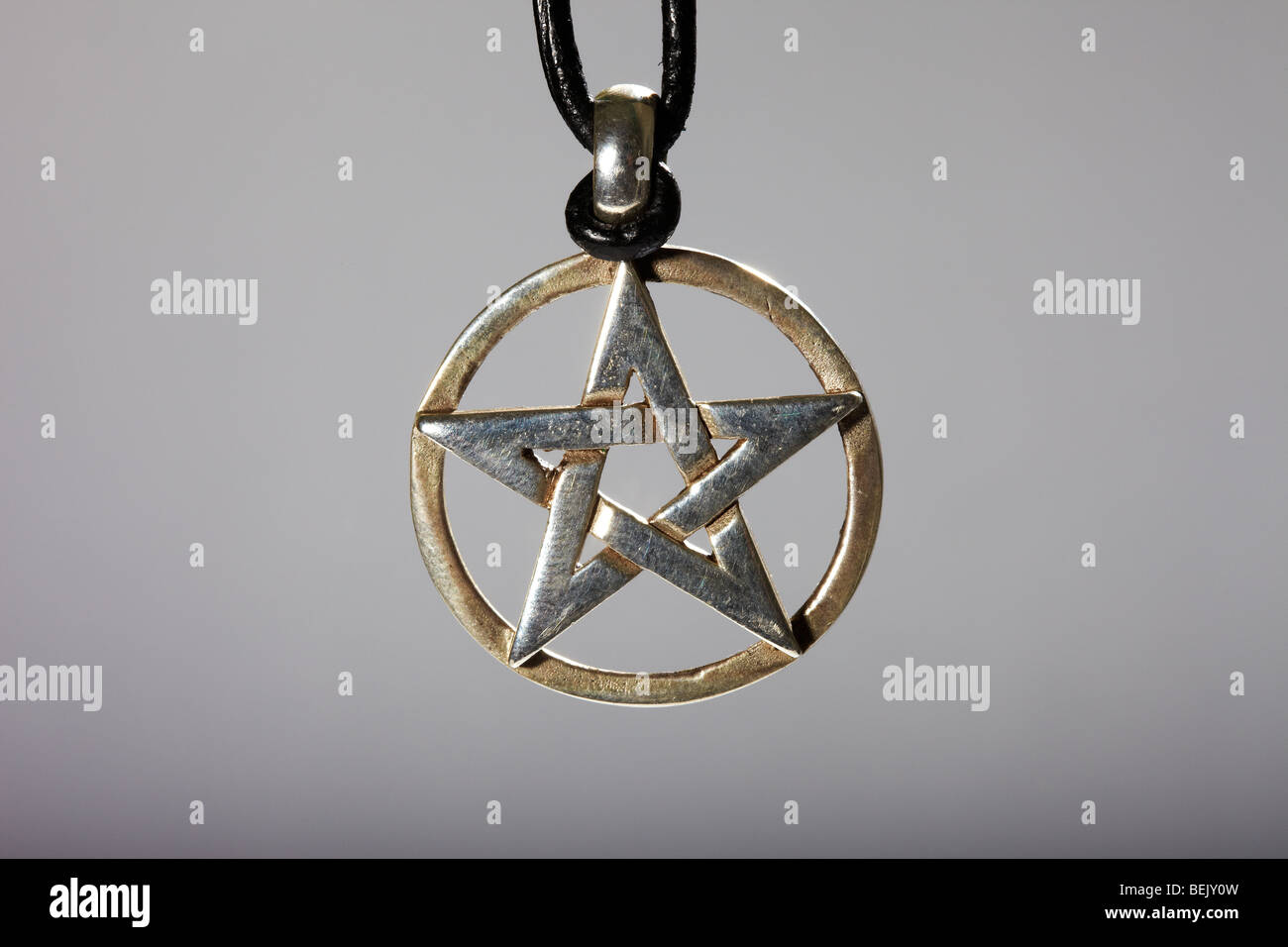 Silver pentagram pendant hi-res stock photography and images - Alamy