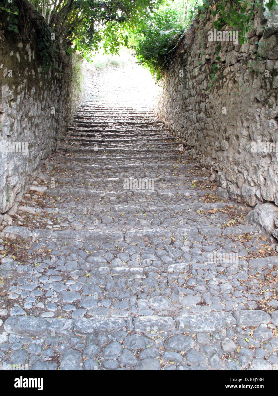 Cobblestone steps hi-res stock photography and images - Alamy