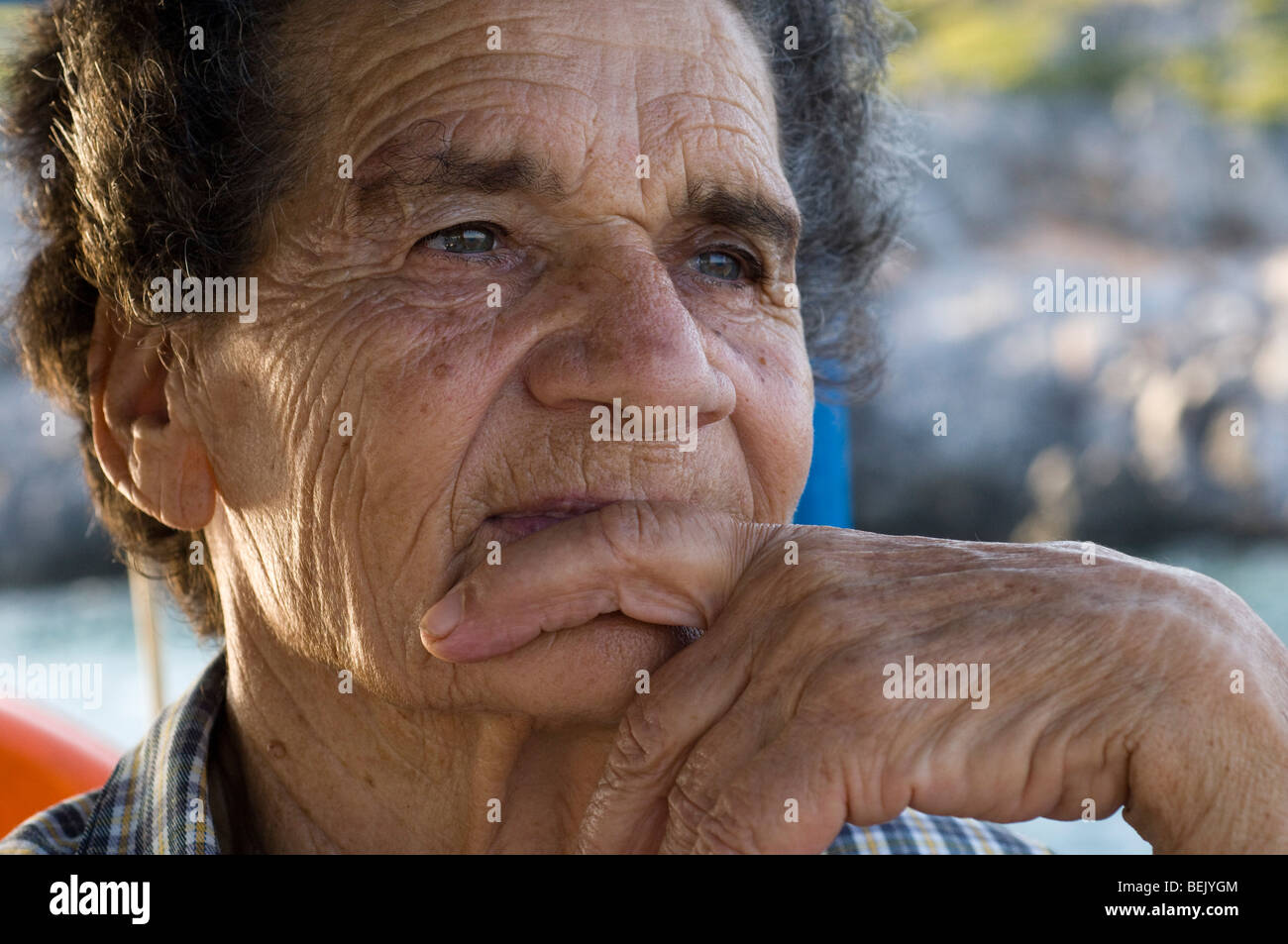 Greek granny hi-res stock photography and images - Alamy