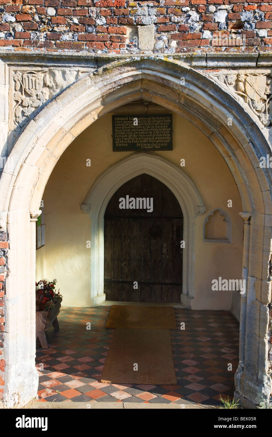 St Johns Church Mount Bures Essex England Stock Photo - Alamy