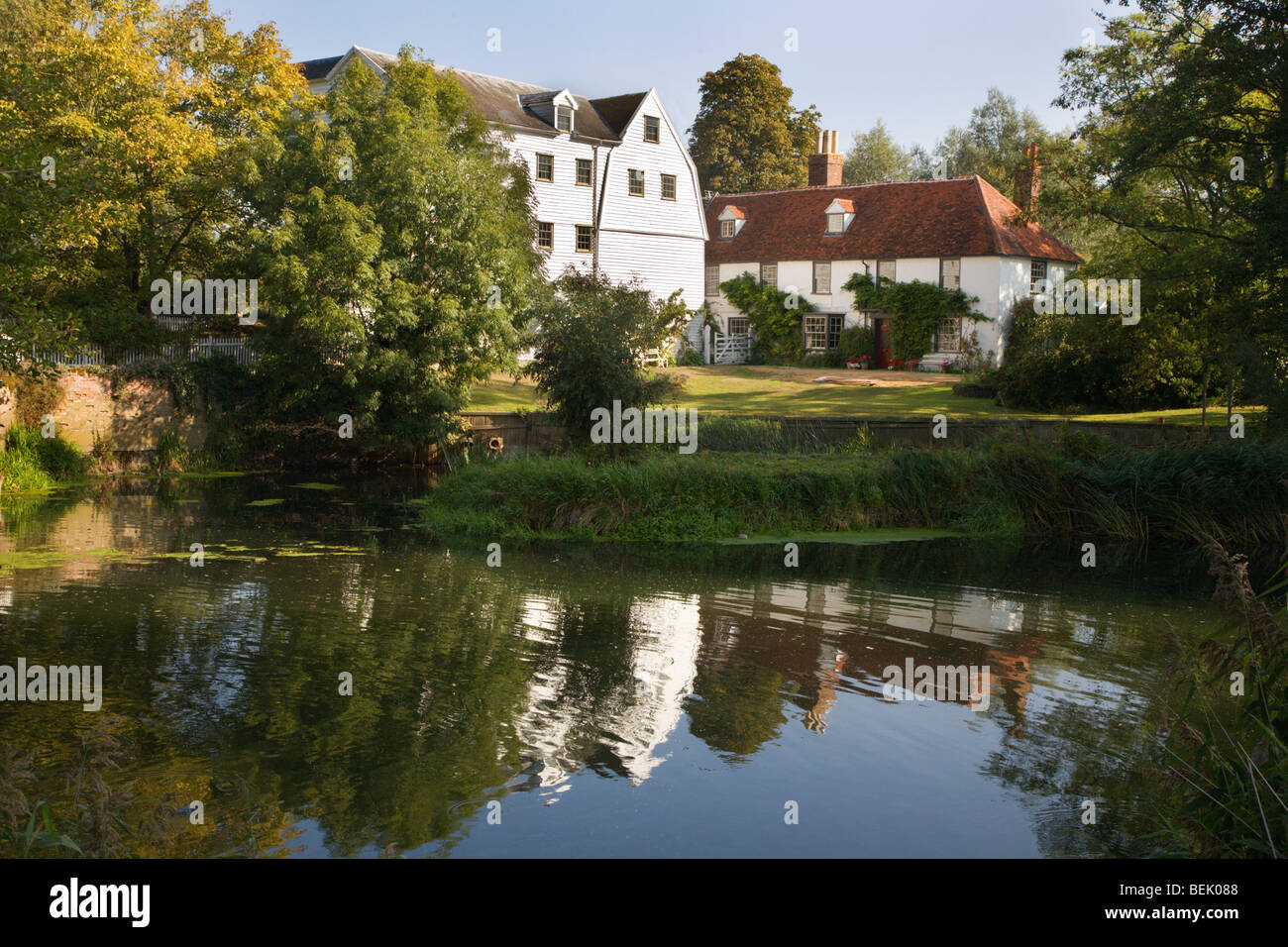 Bures Mill Bures Suffolk England Stock Photo - Alamy