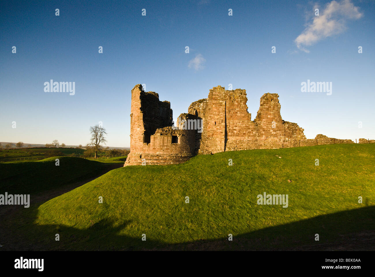 Brough Castle, Brough, Cumbria, England, UK Stock Photo - Alamy