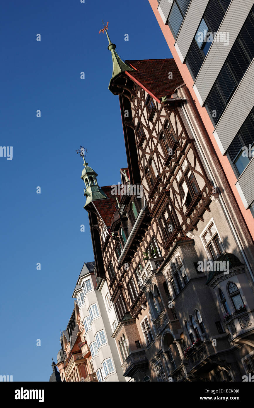 Austrian style buildings hi-res stock photography and images - Alamy