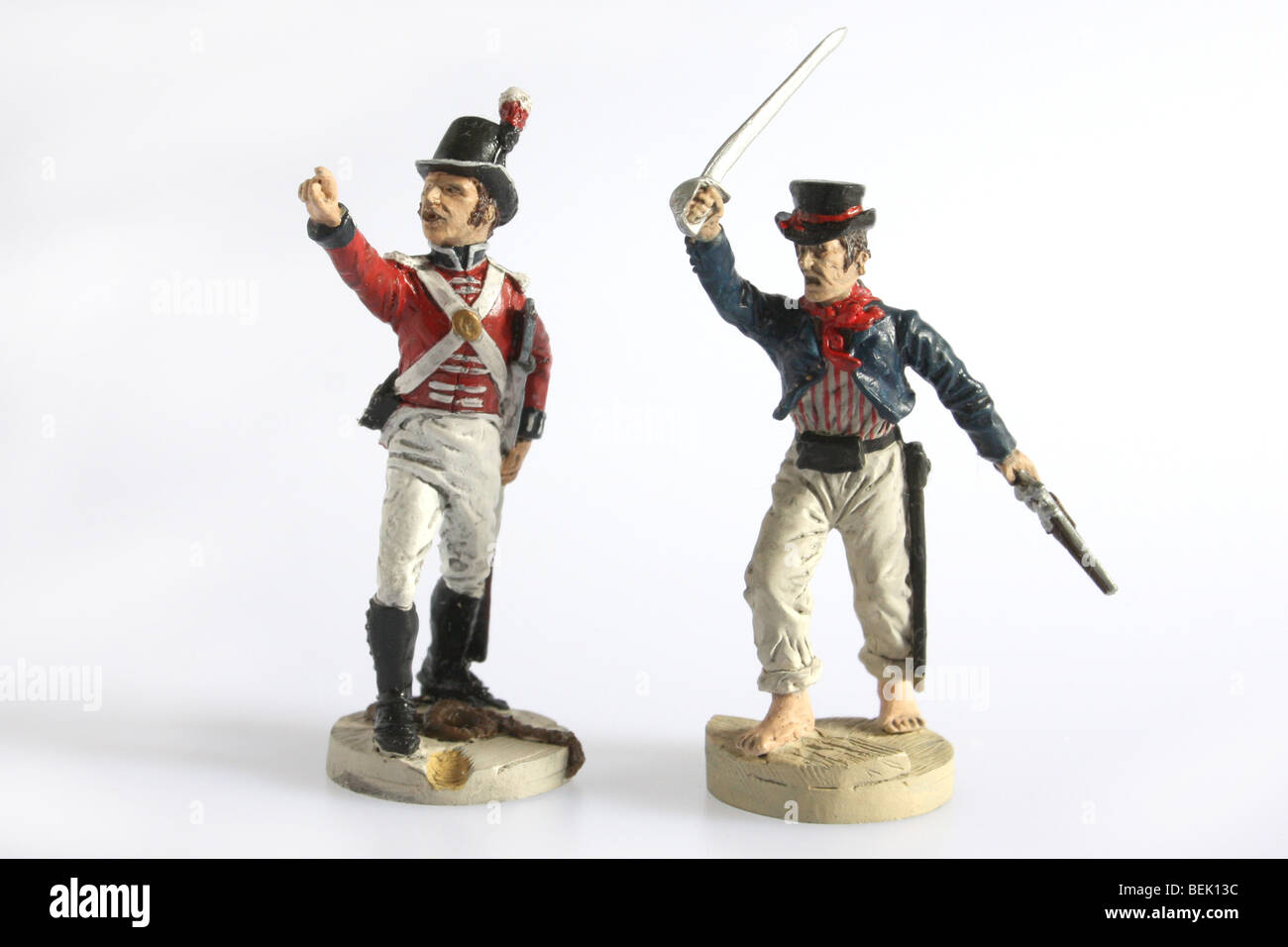 Two Seaman from the British Navy, 1805. A collectible Franklin Mint ...
