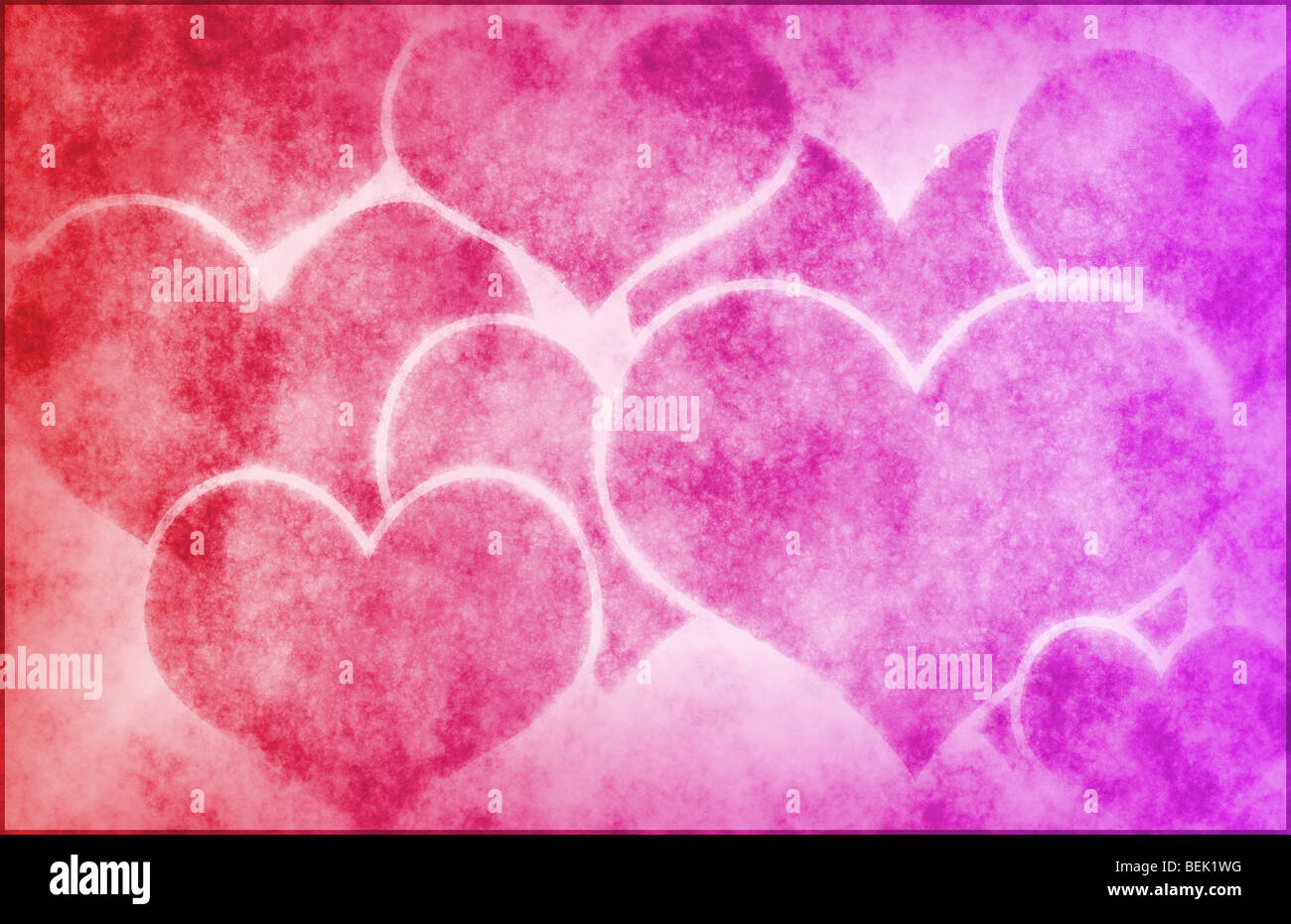Hearts Love Abstract Background as a Art Stock Photo - Alamy