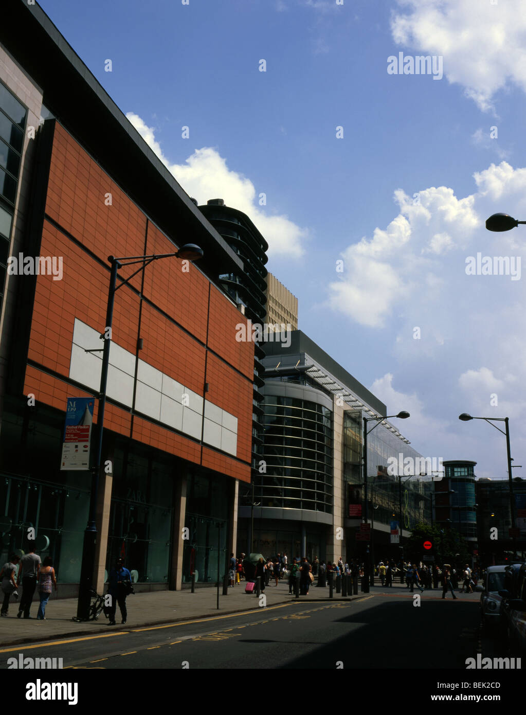 Cross Street and The Arndale Centre, Manchester England Stock Photo - Alamy