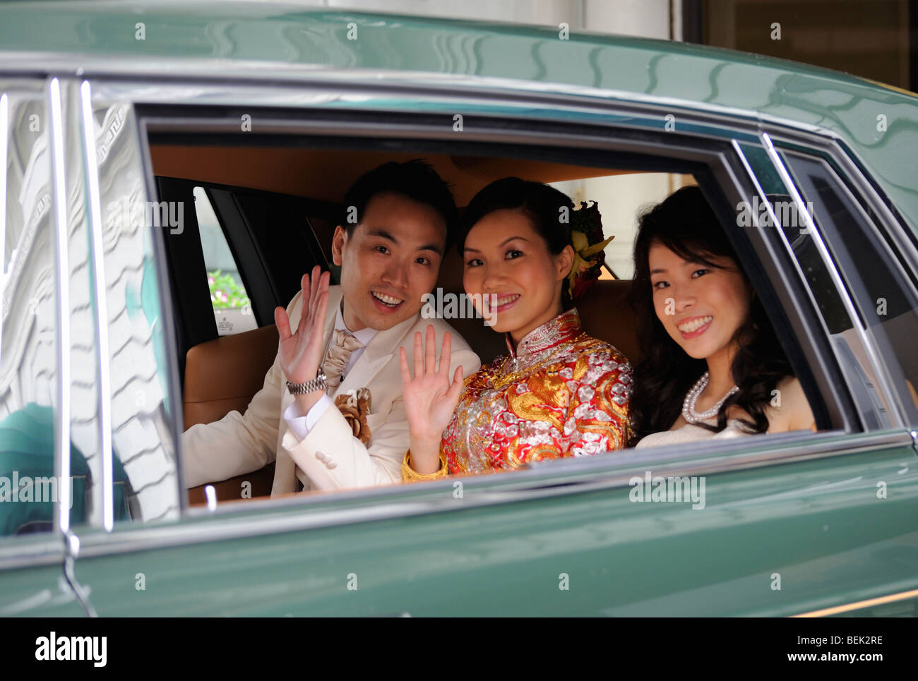 Peninsula hotel Hong Kong China Wedding Chinese Hong Kong smiling and ...