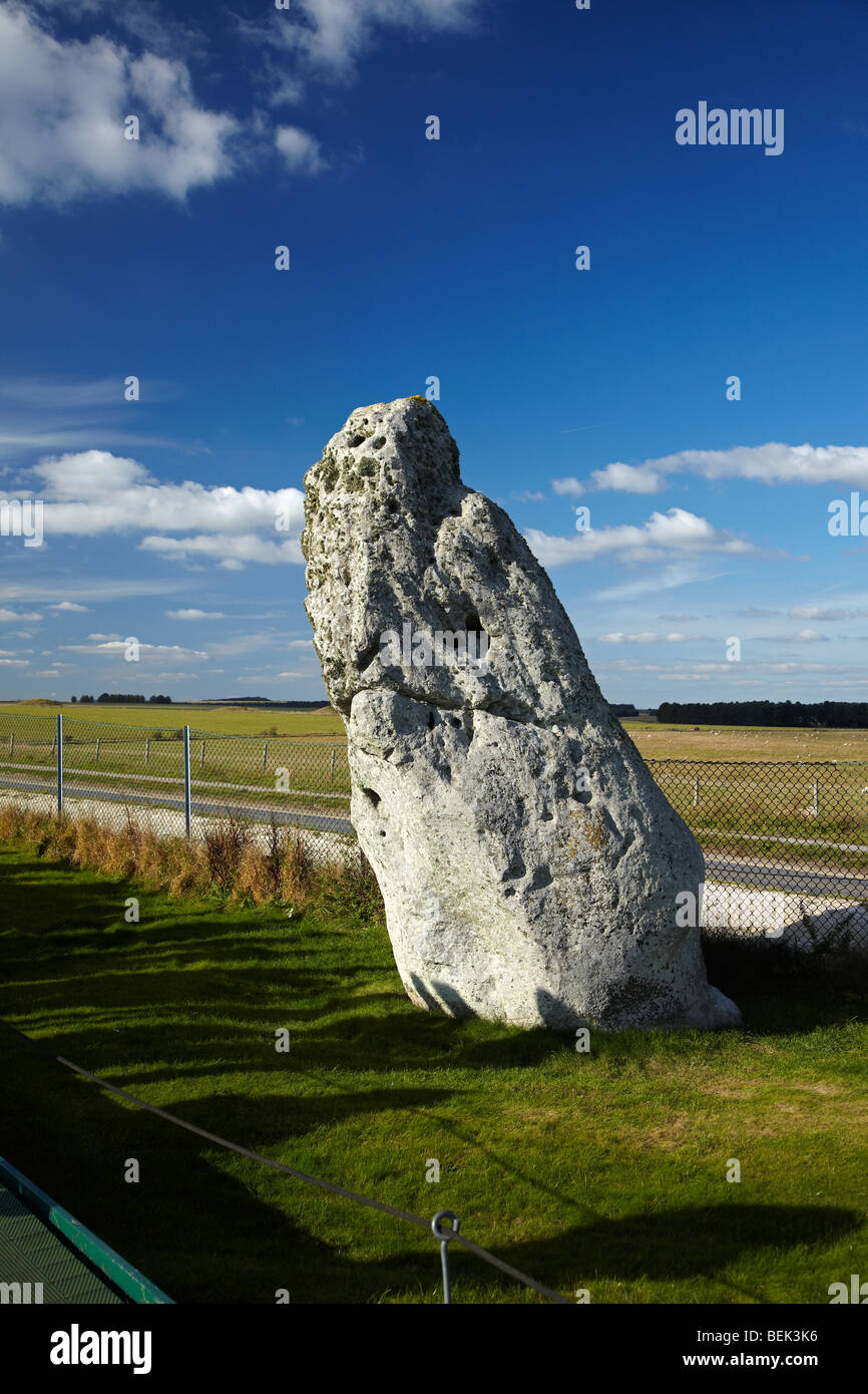 Heel Stone at Stonehenge, Wiltshire, England, UK Stock Photo - Alamy