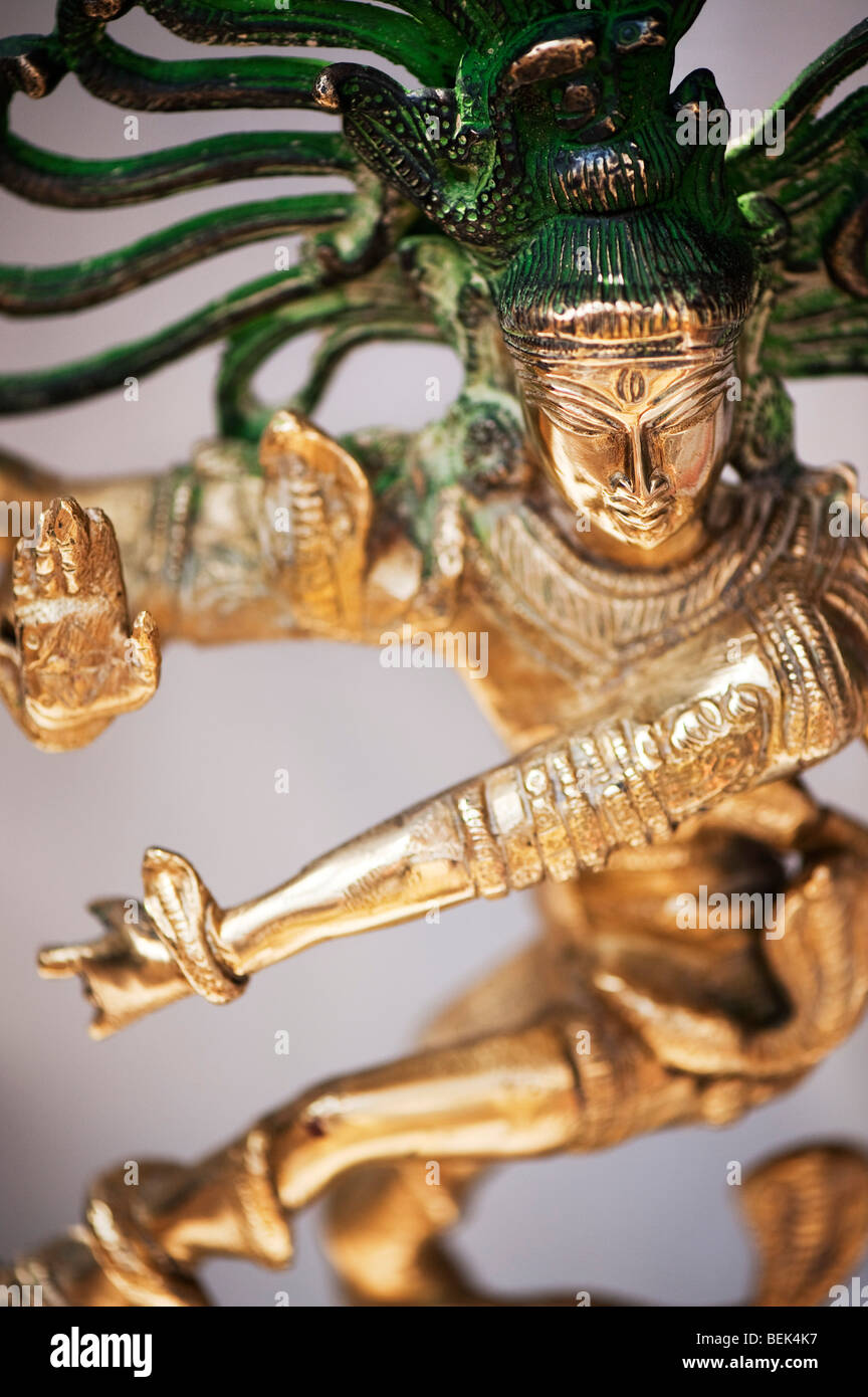 Dancing lord Shiva statue, Nataraja, Hindu God Stock Photo - Alamy