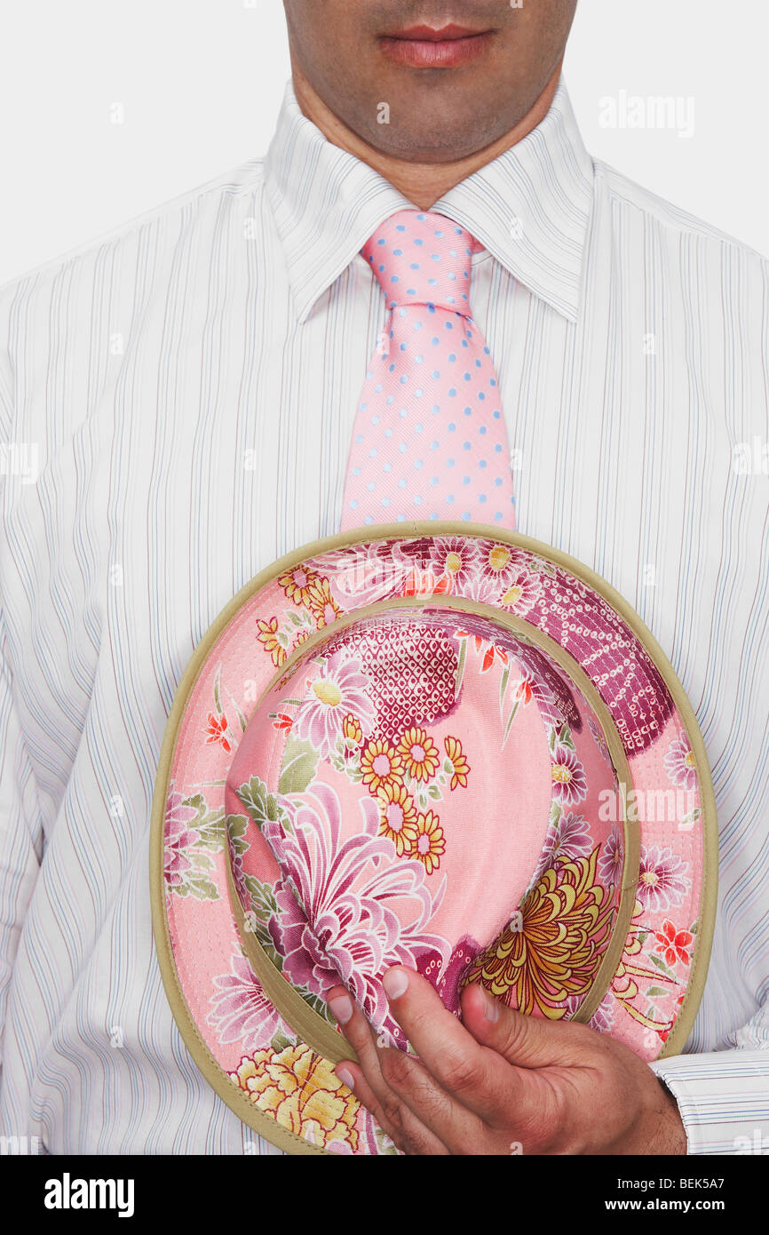 Fedora front view hi-res stock photography and images - Alamy