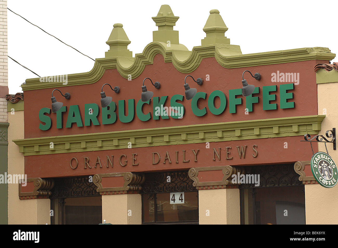 Starbucks Coffee, a modern and newer starbucks located in historic Old ...