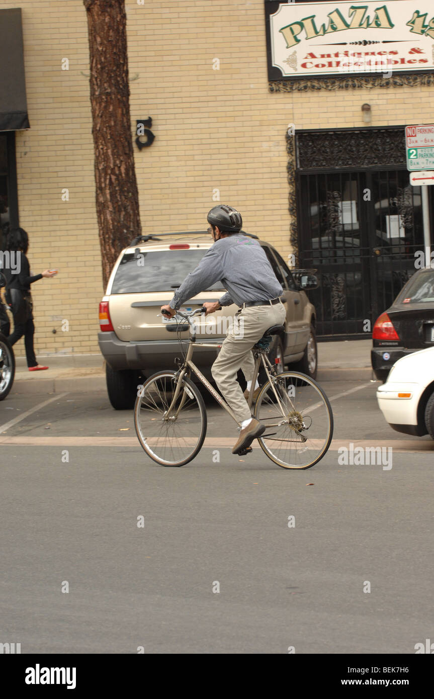 Man on ten speed bicycle hi-res stock photography and images - Alamy