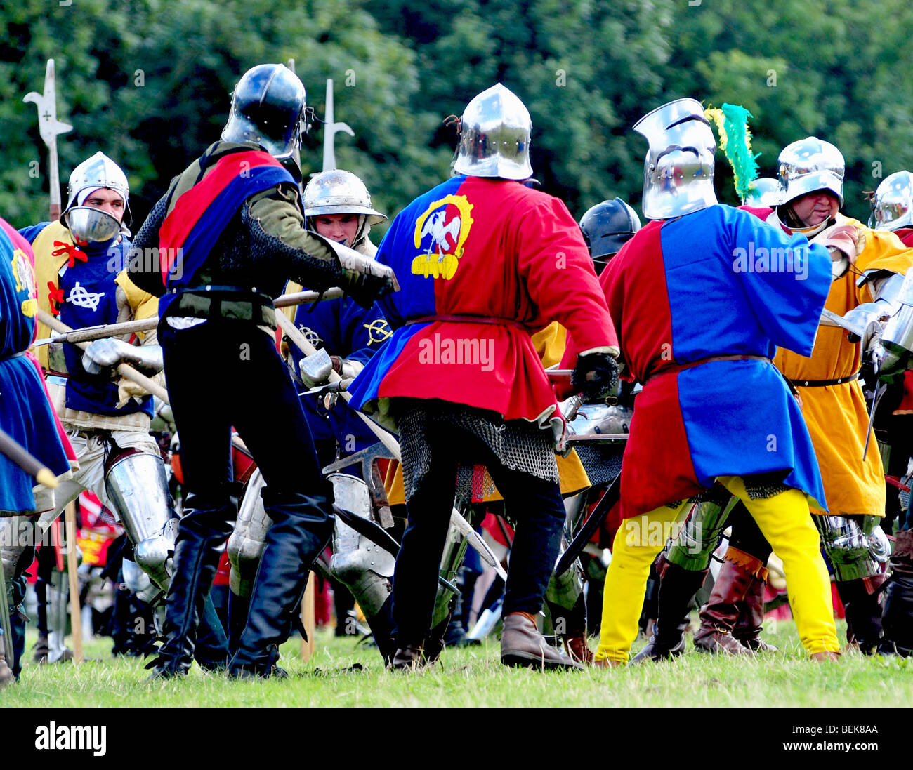 Battle of Bosworth Stock Photo - Alamy