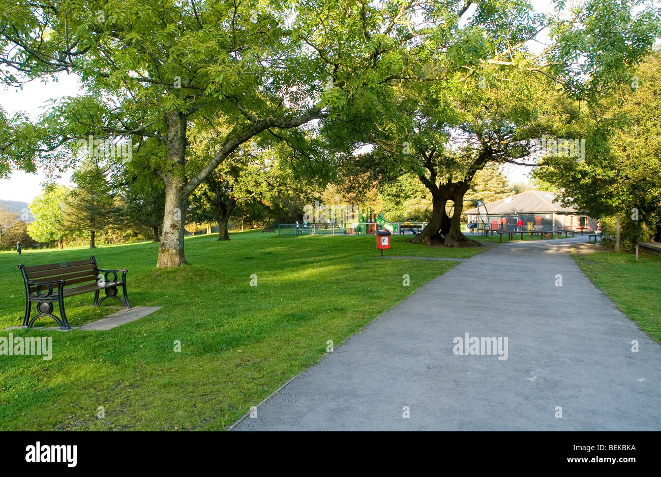The Gnoll Estate Country Park in Neath, Port Talbot Wales UK Stock ...
