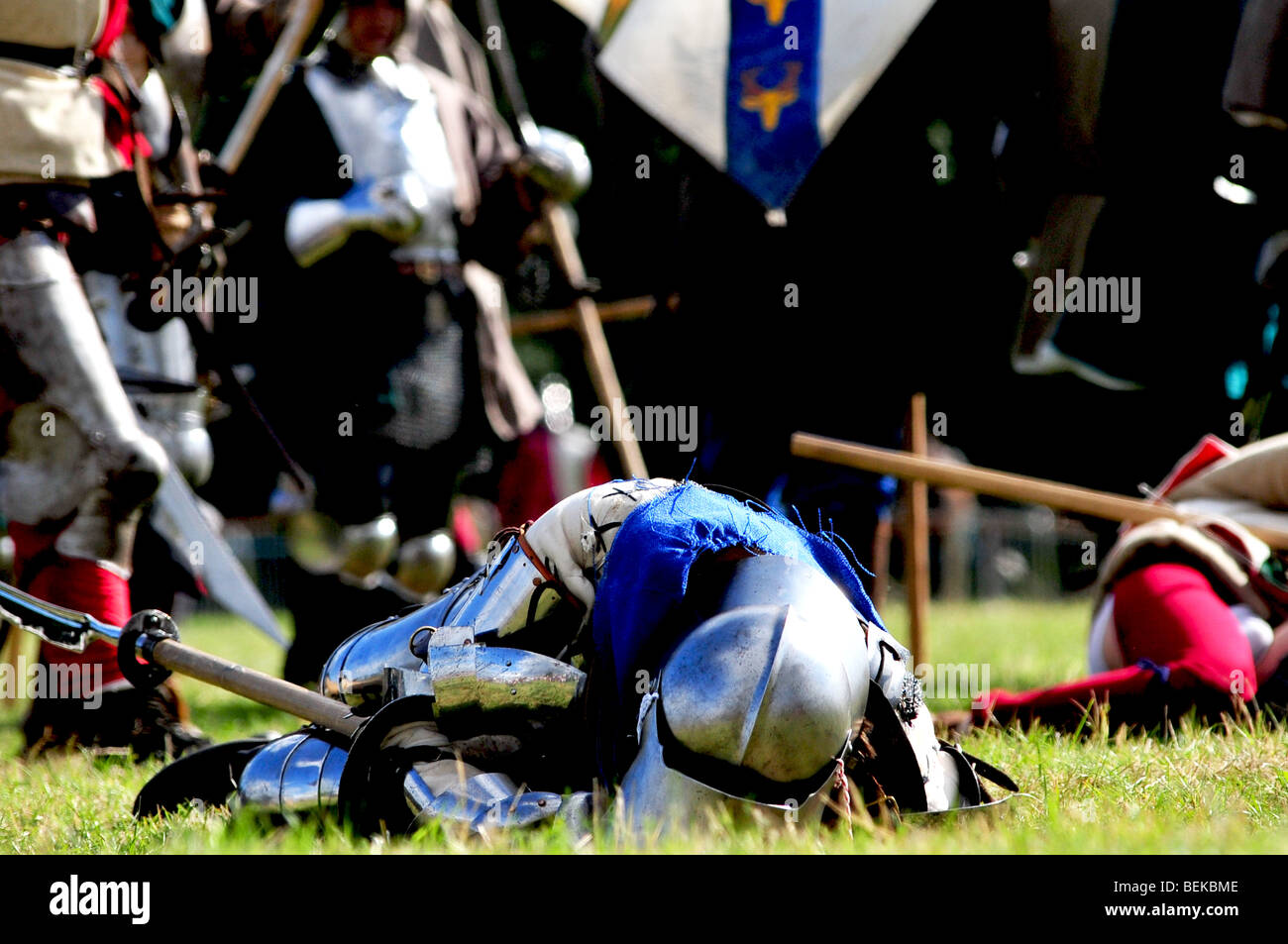 Battle of bosworth field Stock Photo - Alamy