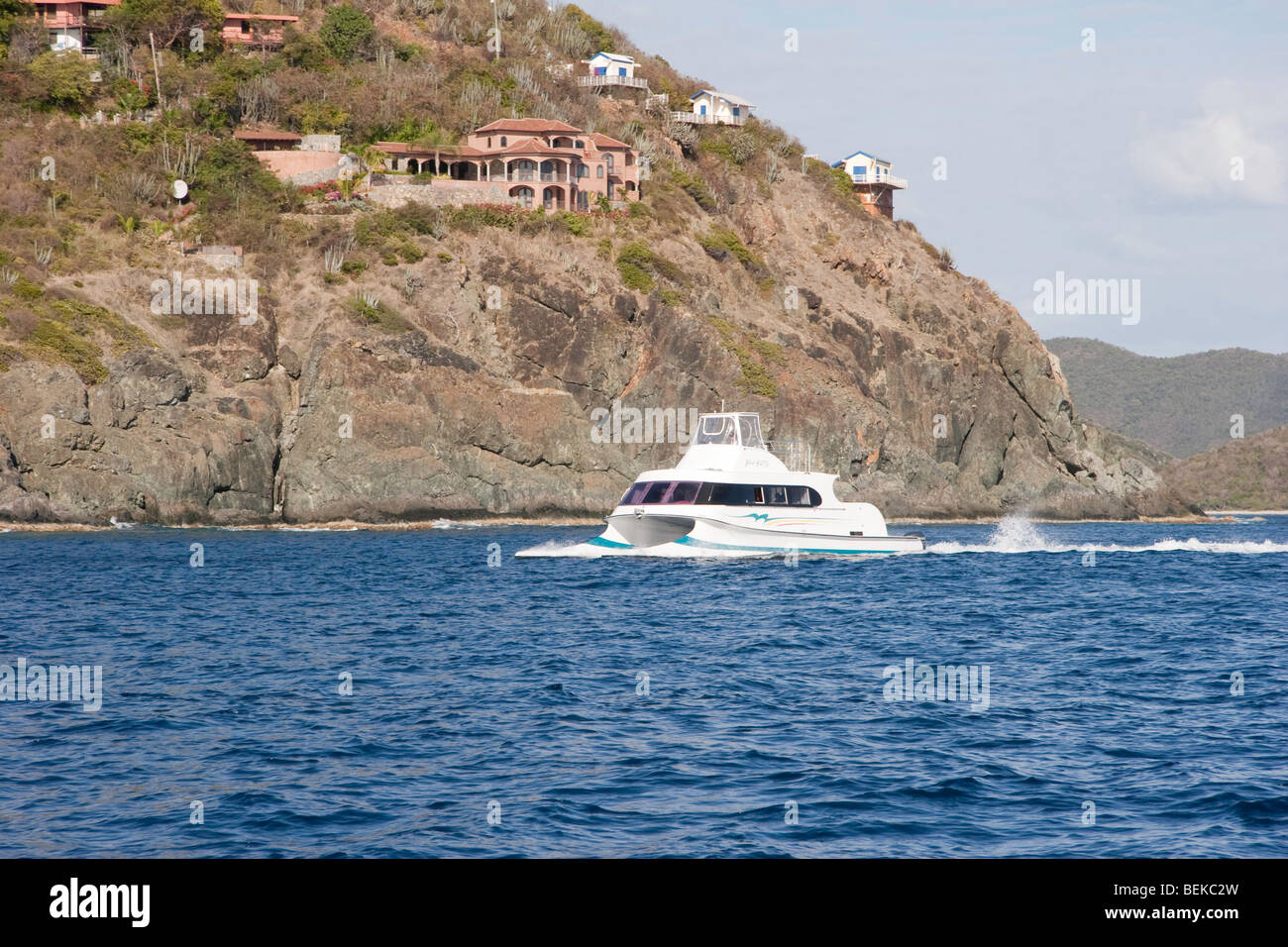 St john usvi catamaran hi-res stock photography and images - Alamy