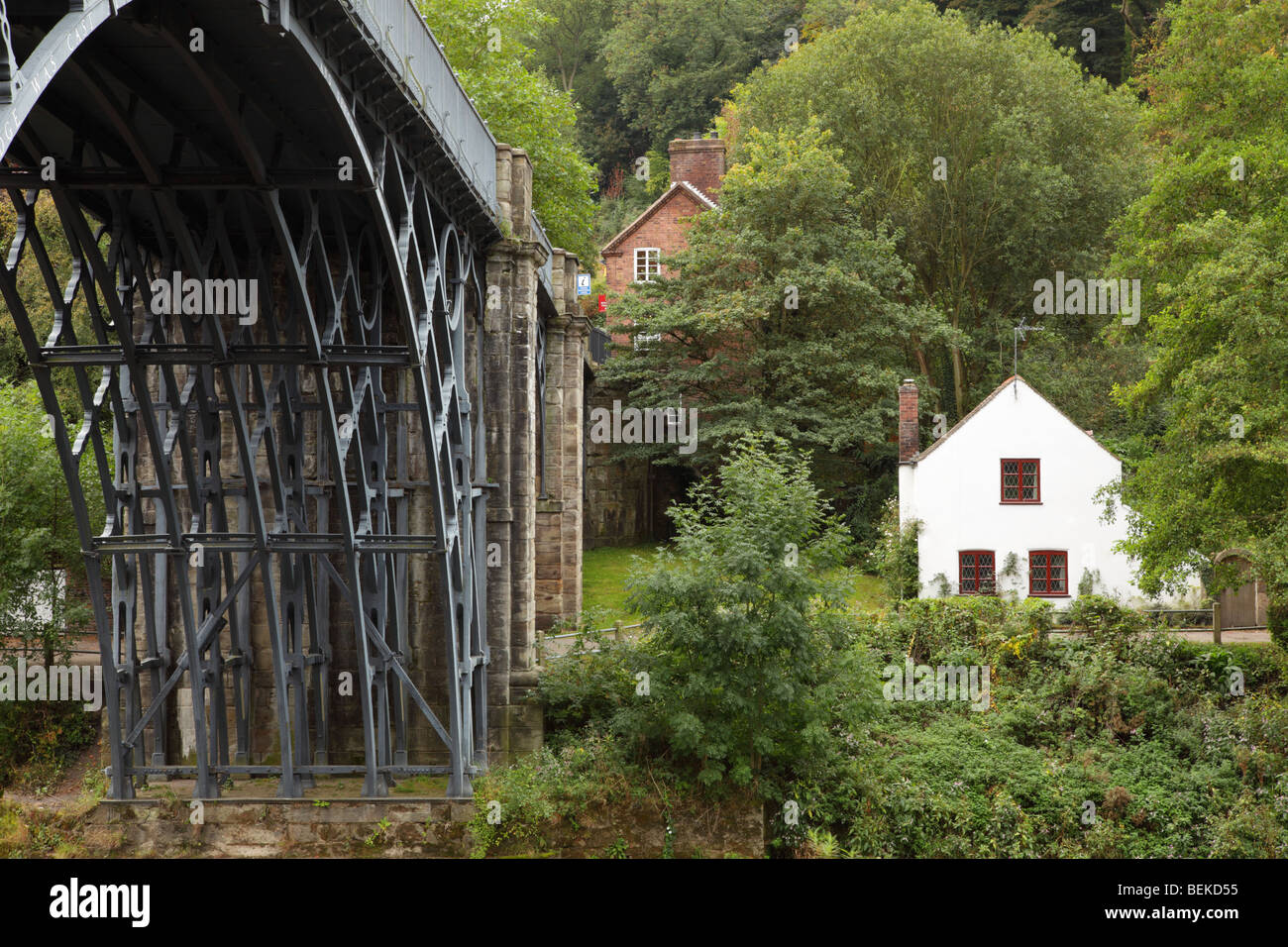 The worlds' first iron bridge. The World Heritage Site, home to The ...