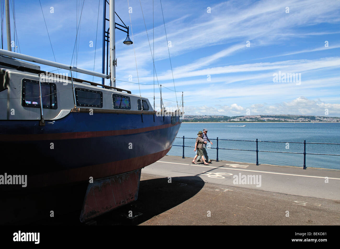 The Promenade at The Mumbles Stock Photo - Alamy