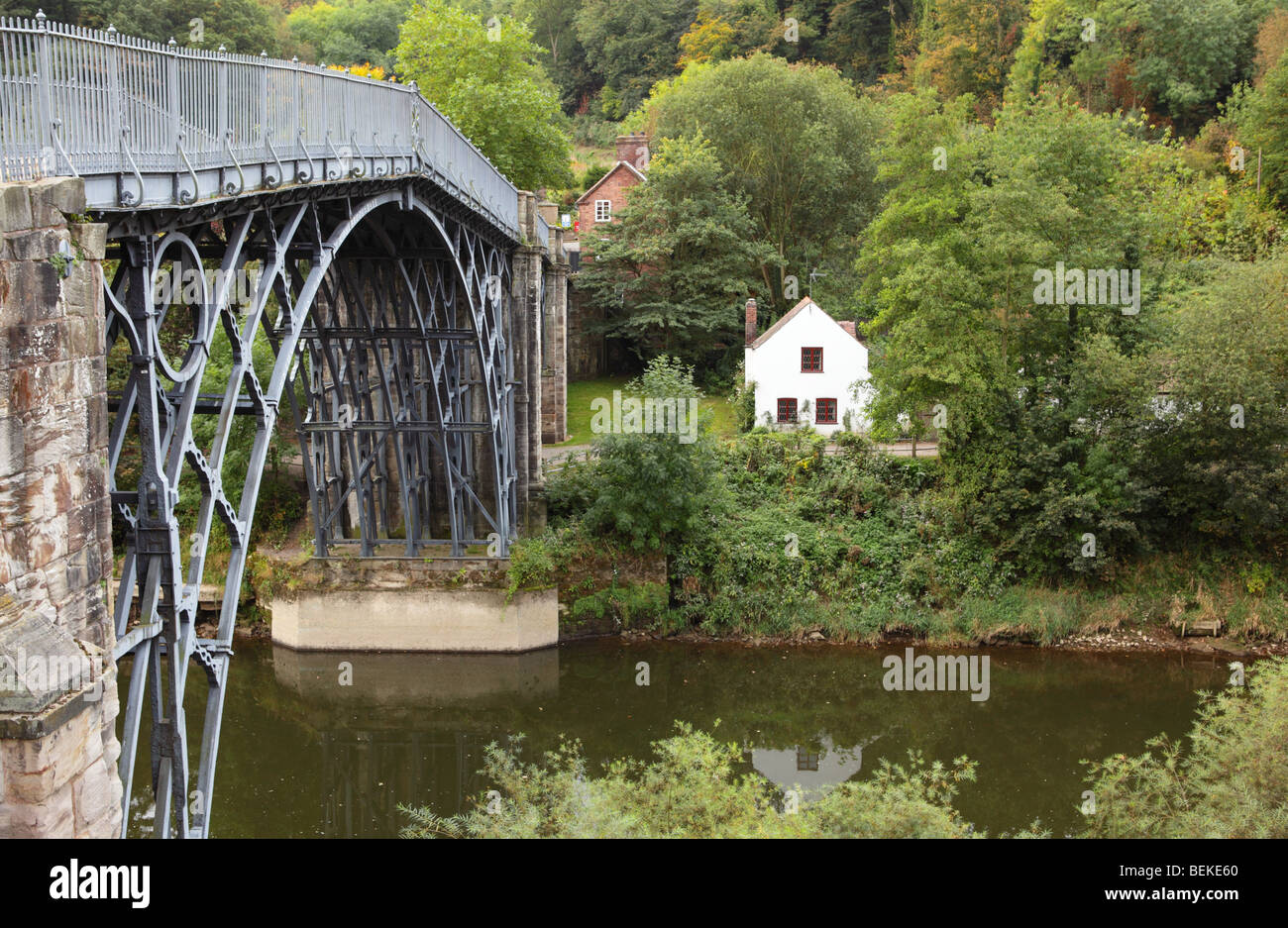 The worlds' first iron bridge. The World Heritage Site, home to The ...