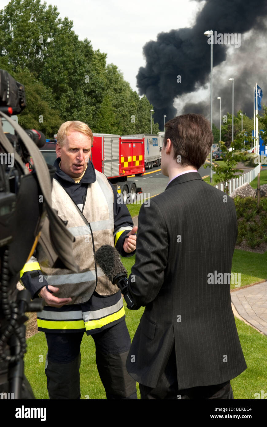 Rescue fire fighter senior hi-res stock photography and images - Alamy