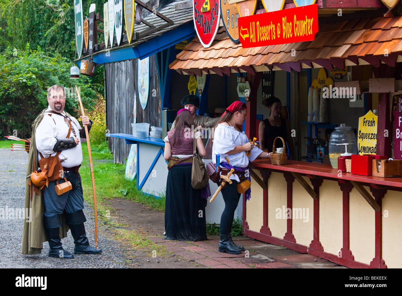 Renaissance faire new york hi-res stock photography and images - Alamy