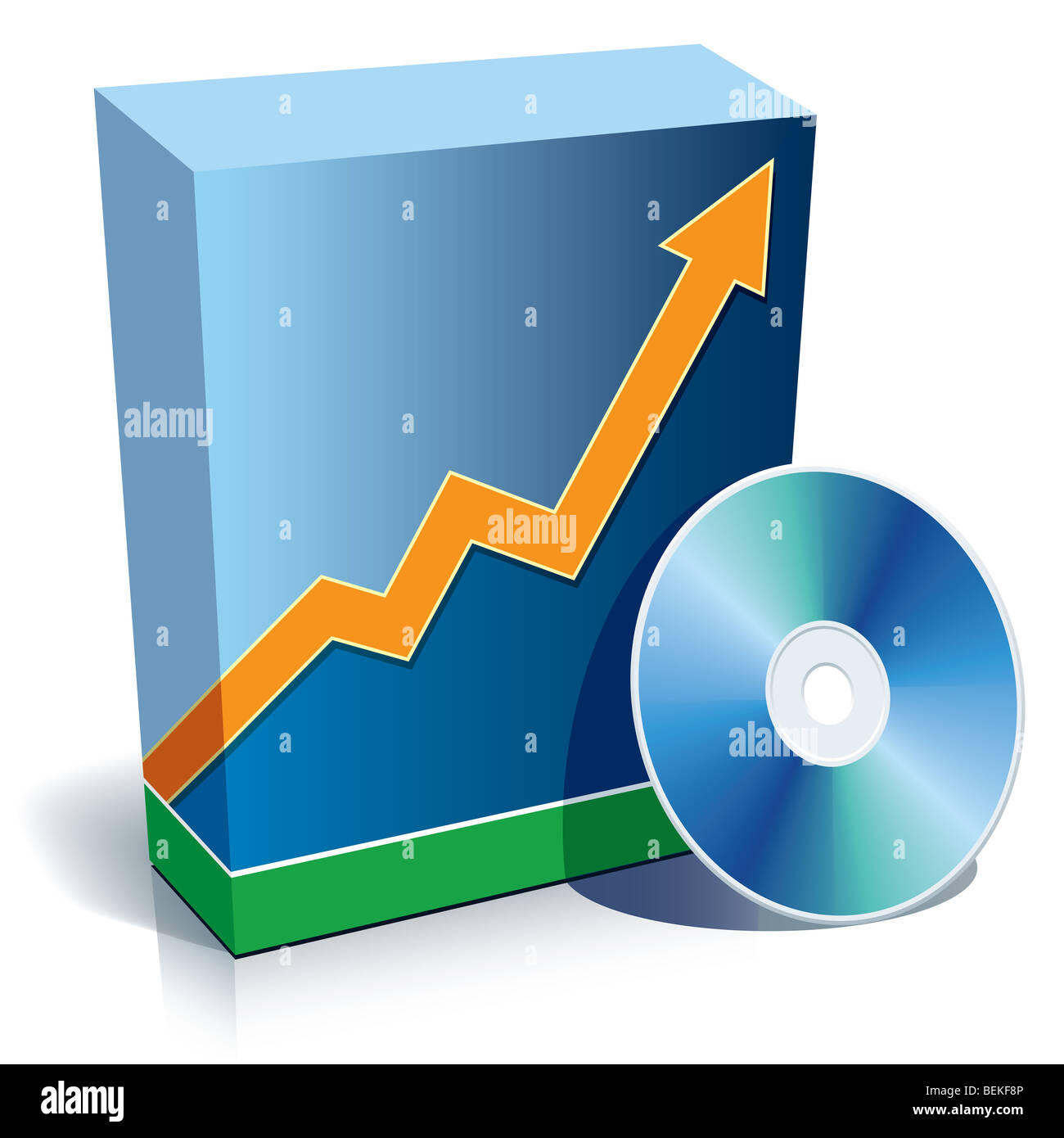 Diagram of a box Cut Out Stock Images & Pictures - Alamy