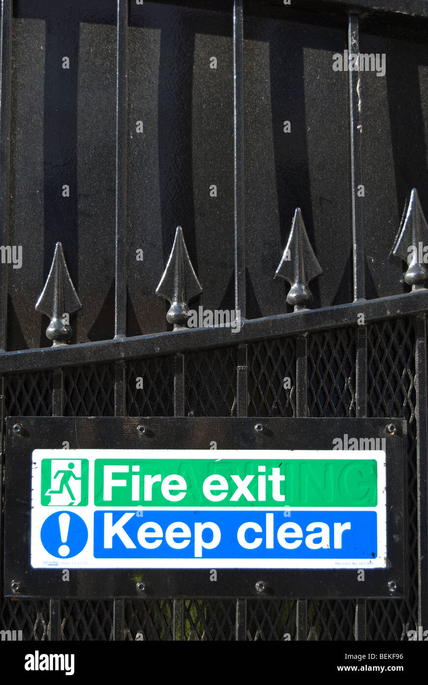 Fire exit keep clear hi-res stock photography and images - Alamy