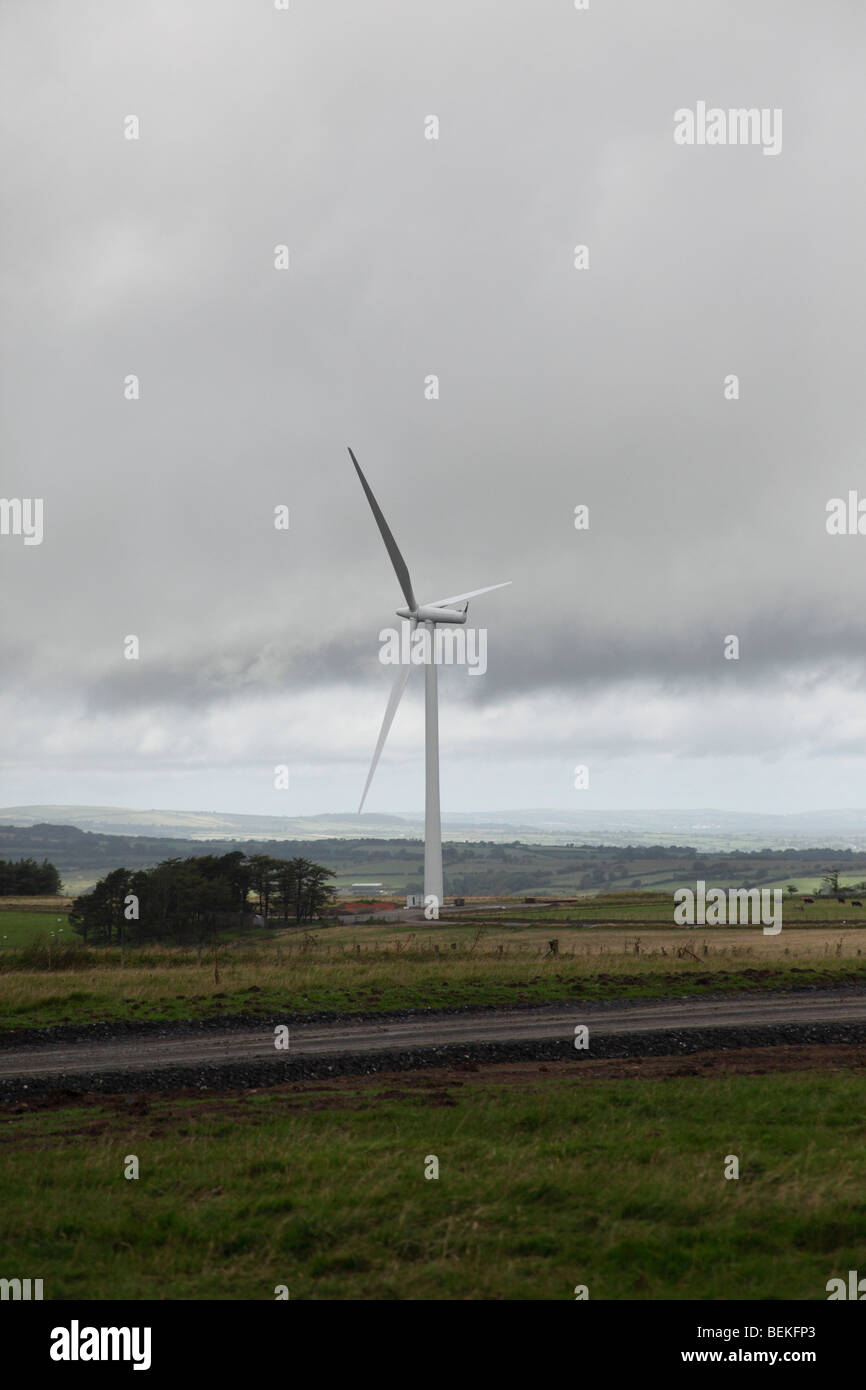 Wind turbine at Altwallis near Brechfa forest Stock Photo - Alamy