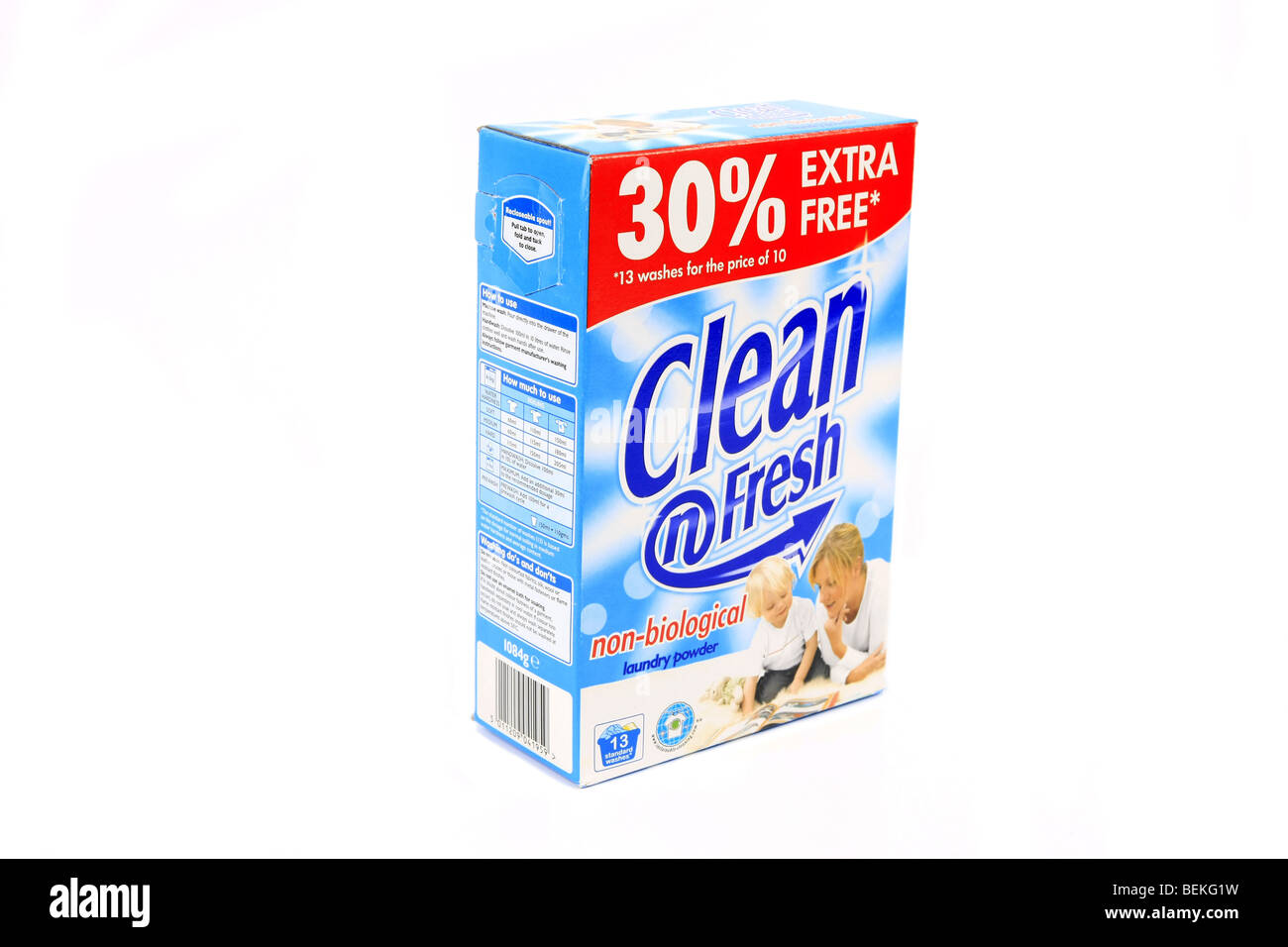 Powder laundry soap box hi-res stock photography and images - Alamy
