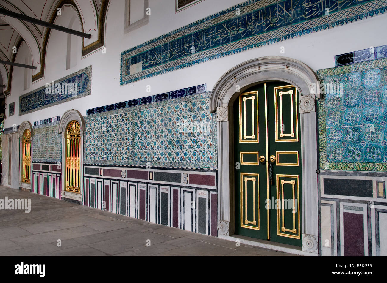 Topkapi Palace Museum Istanbul Turkey Ottoman Sultans Stock Photo - Alamy