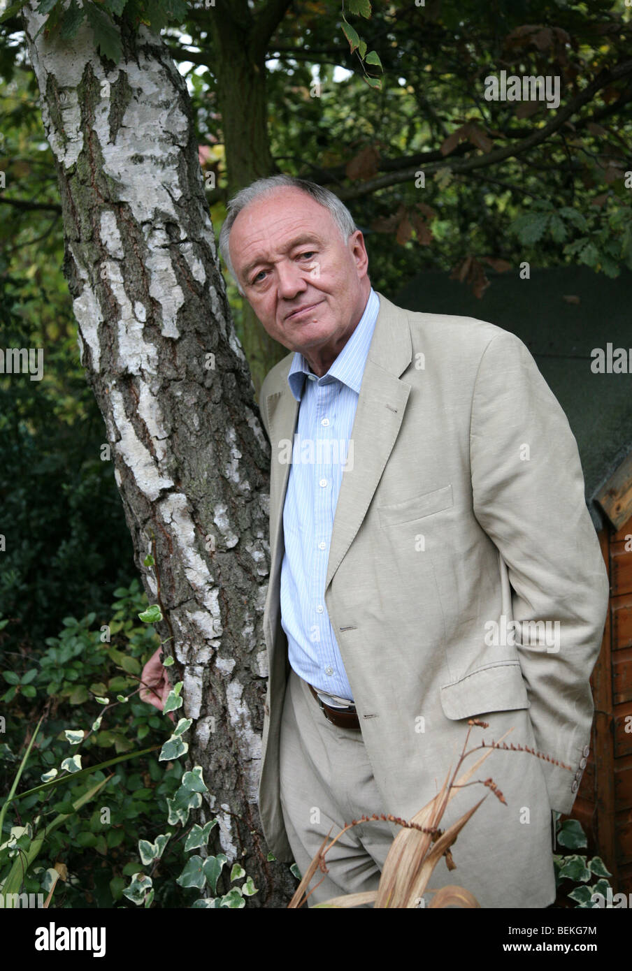 Former Mayor of London Ken Livingstone at home in north London , UK ...